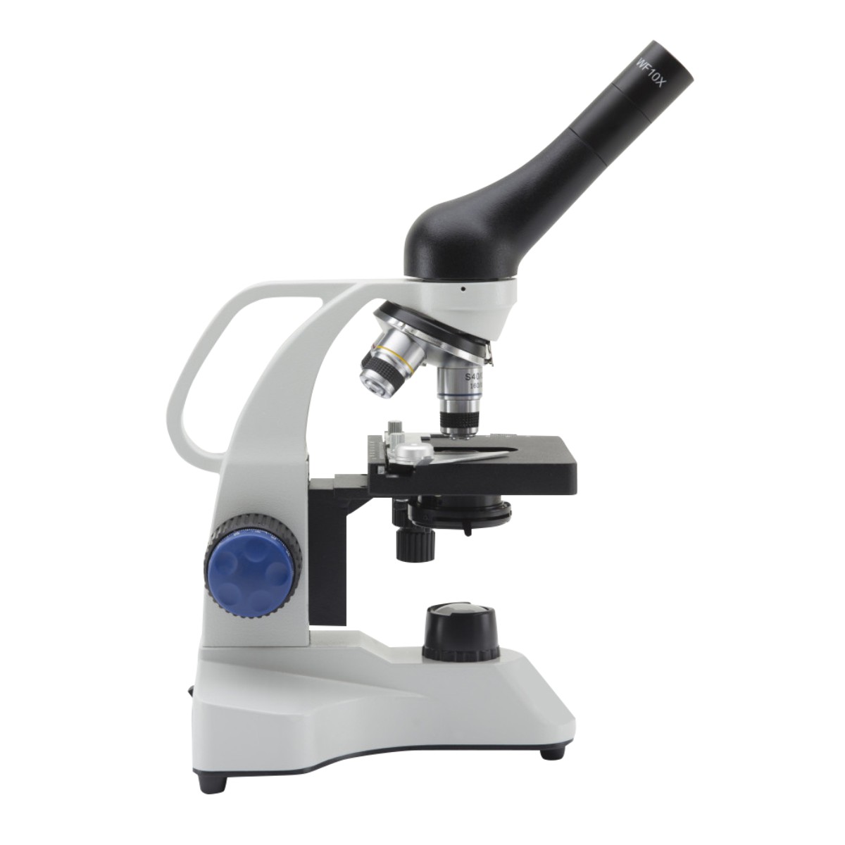 Microscópio MONOCULAR aumento 40-640X - BIOFOCUS - DUBËSSER, Os ...