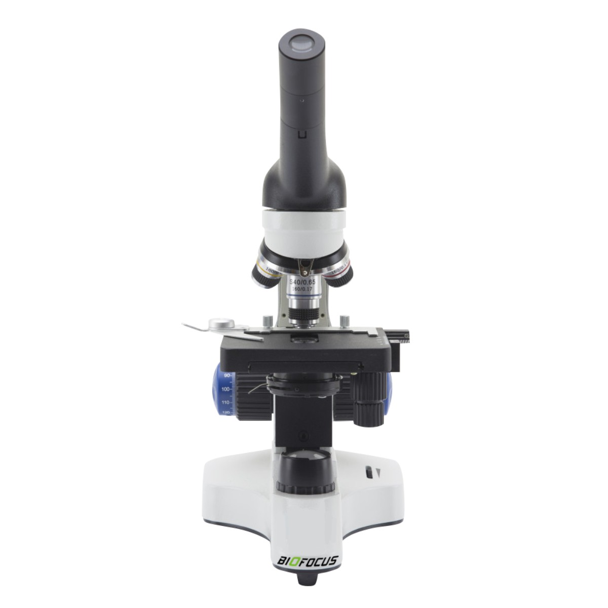 Microscópio MONOCULAR aumento 40-640X - BIOFOCUS - DUBËSSER, Os ...