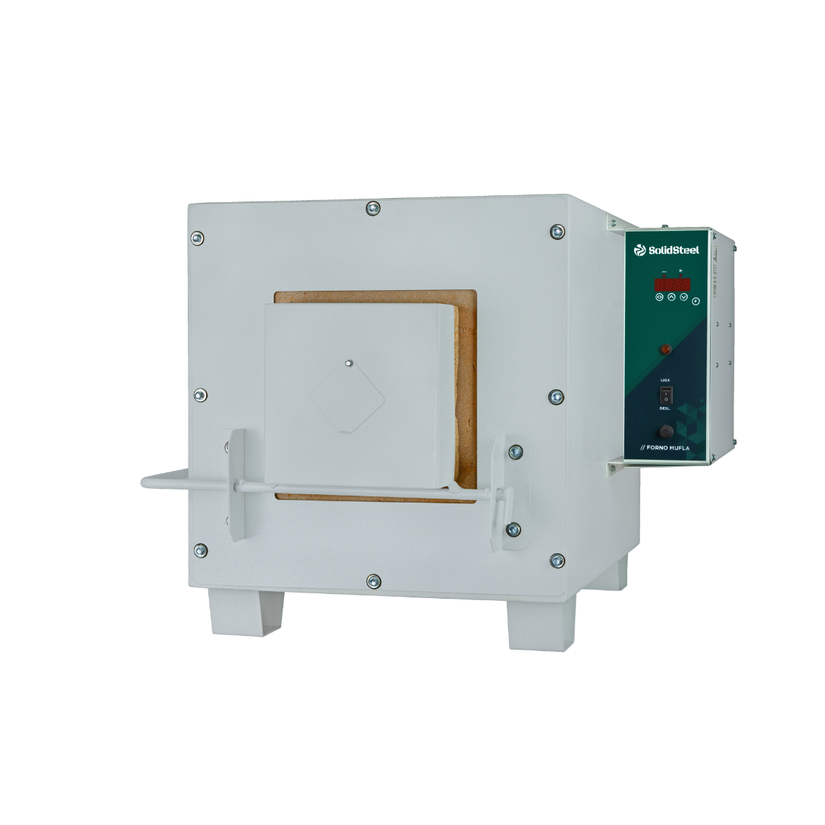 Forno Mufla 6,7L 1.200ºC RAMPAS E PATAMARES 220V -SolidSteel - DUBËSSER ...