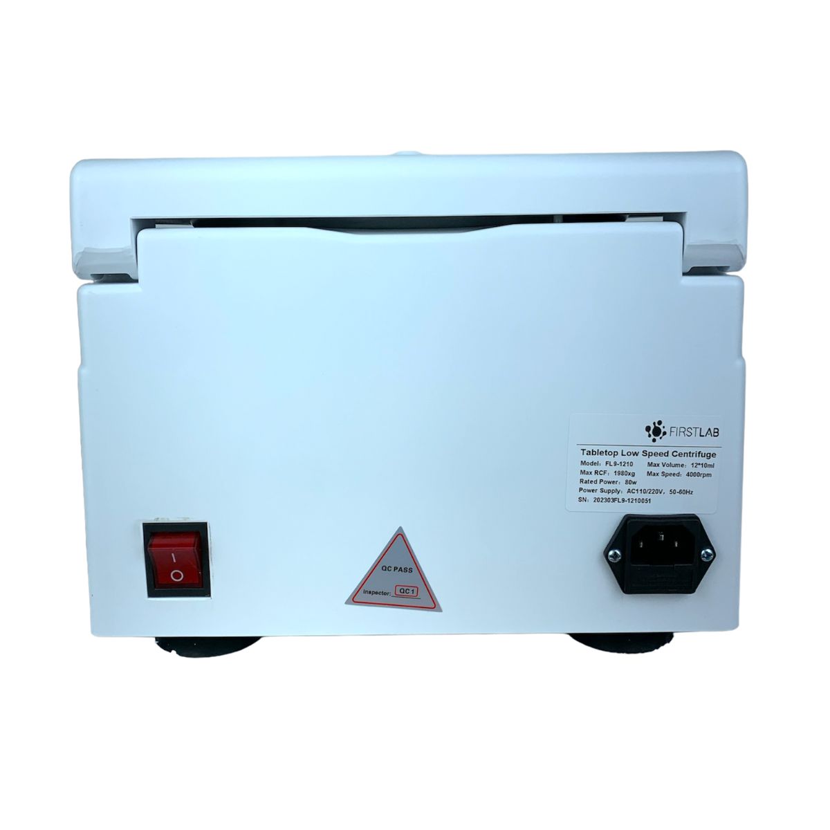 CENTRÍFUGA DIGITAL 12X10ML FIRSTLAB - DUBËSSER, Os melhores ...