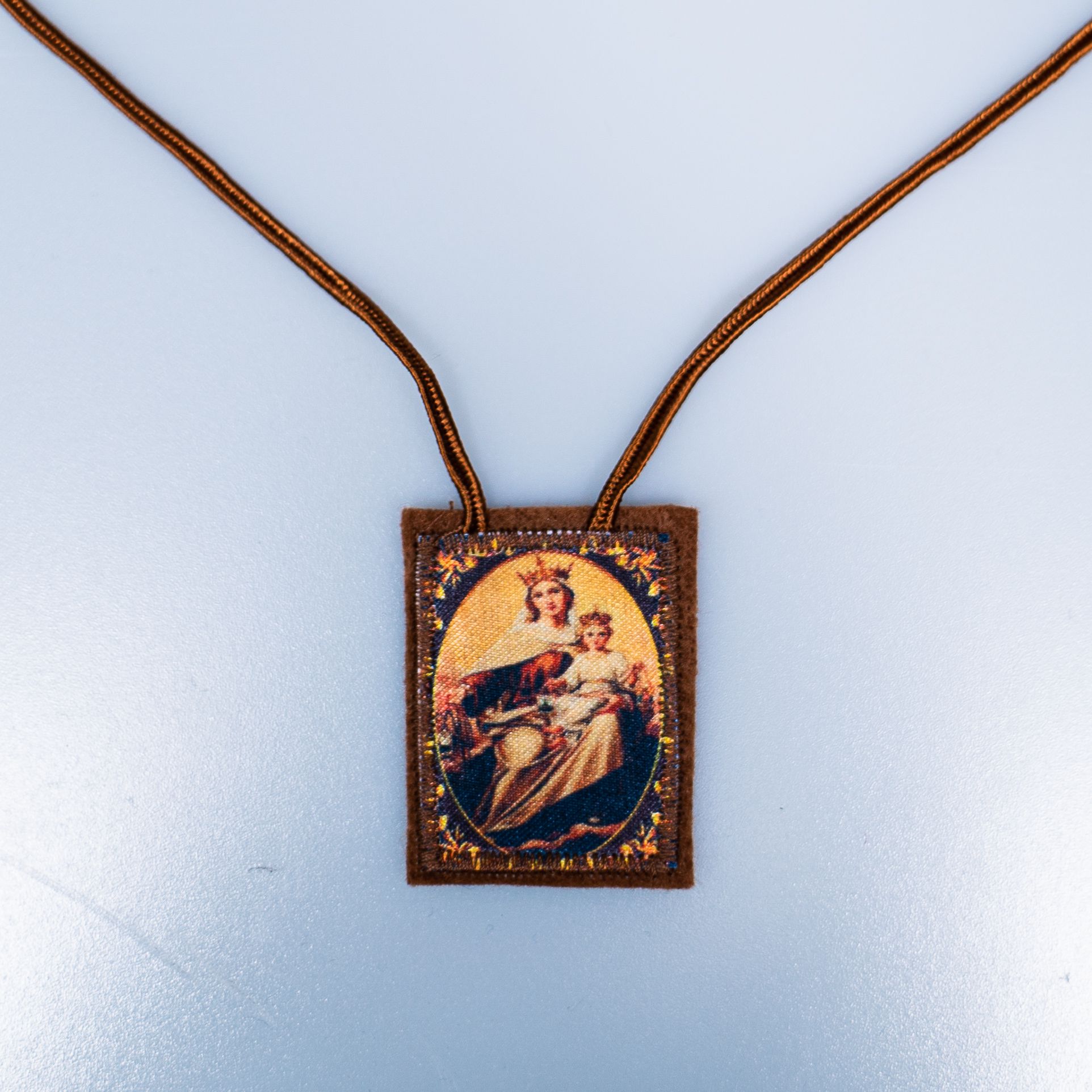 Escapulário de Nossa Senhora do Carmo (Pequeno) - Livraria Católica Tradicional | Loja Centro ...