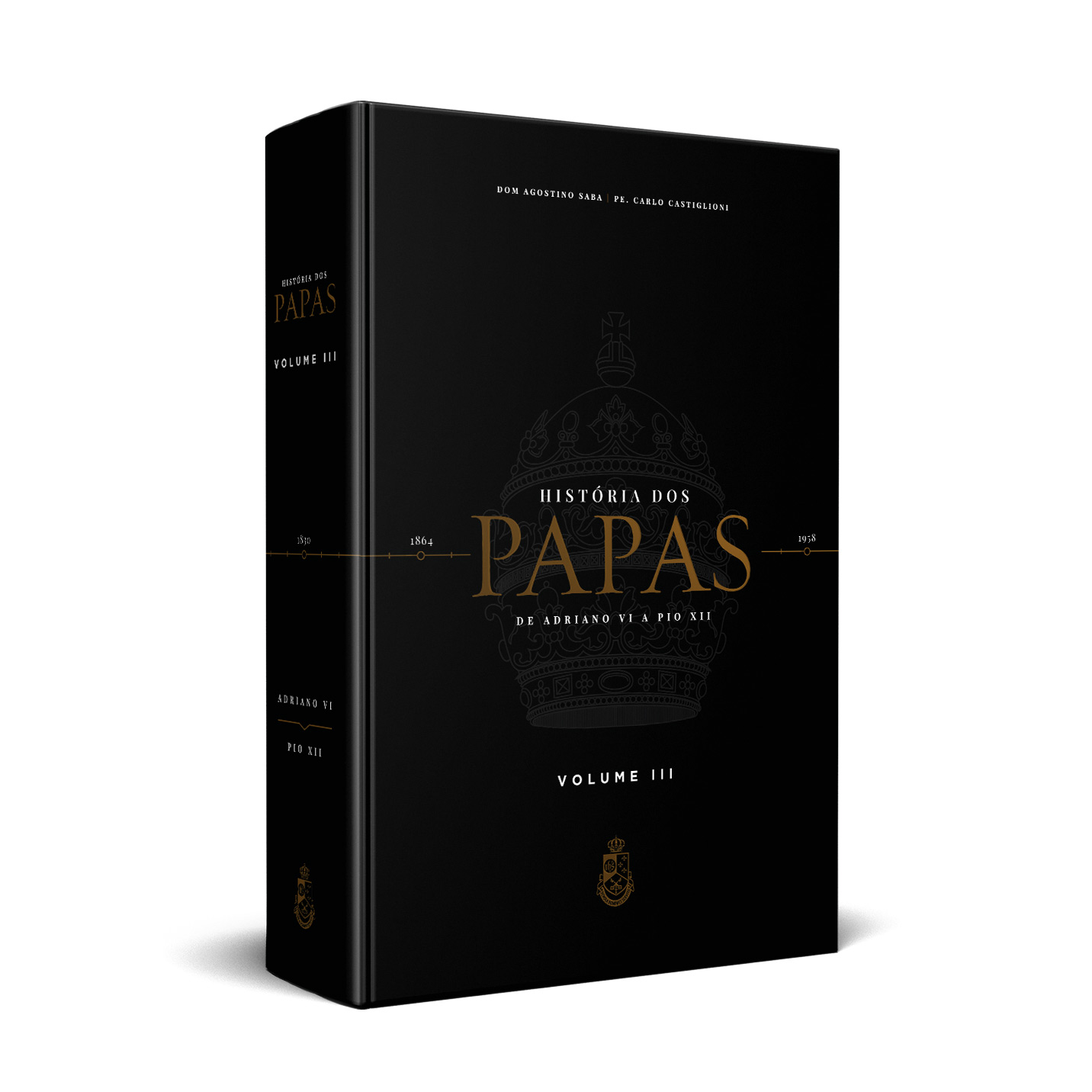 História dos Papas (3 tomos) - Ed. Premium - Livraria Católica Tradicional | Loja Centro Dom Bosco