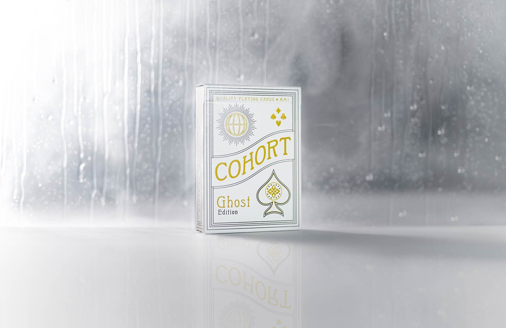 Baralho Cohort Ghost Branco - Baralho Box - Sua loja online de Baralhos