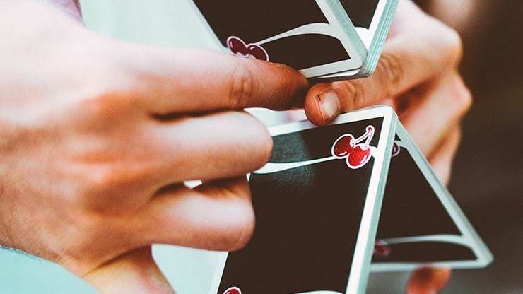 Baralho Cherry Casino True Black - Baralho Box - Sua loja online de Baralhos