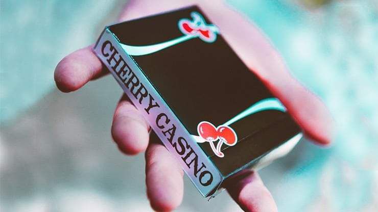 Baralho Cherry Casino True Black - Baralho Box - Sua loja online de Baralhos