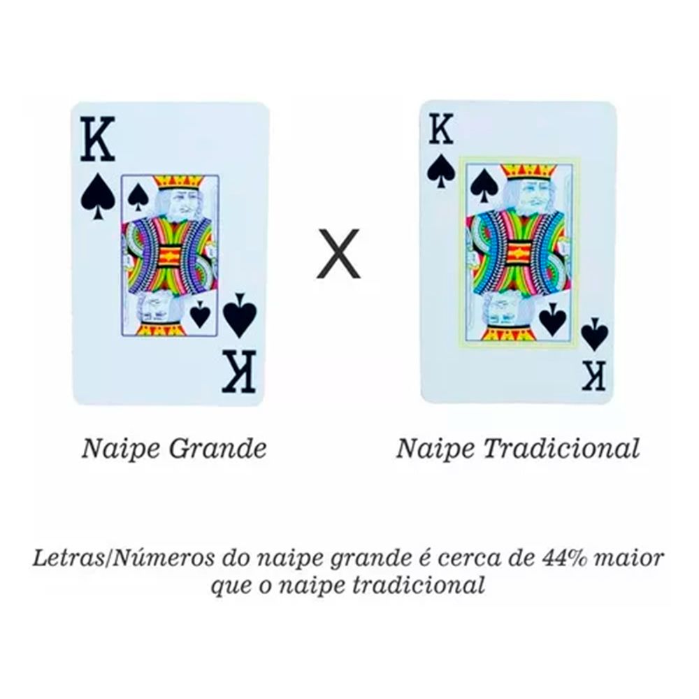 Baralho Copag 139 Naipe Grande Azul - Baralho Box - Sua loja online de ...