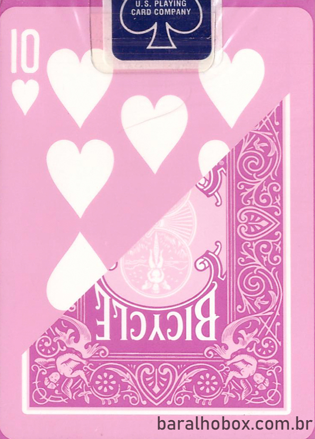 Baralho Bicycle Fashion Baby Pink Reverse (Selo Azul) - Baralho Box ...