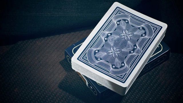 Baralho Aristocrat 727 Linen Finish Azul - Baralho Box - Sua loja ...