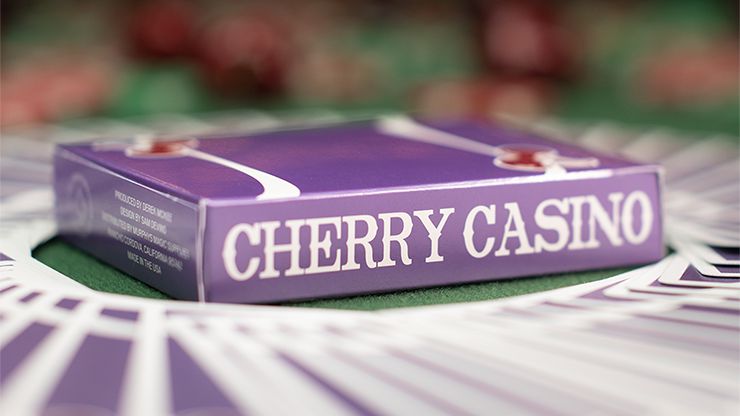 Baralho Cherry Casino Desert Inn Purple - Baralho Box - Sua loja online de Baralhos