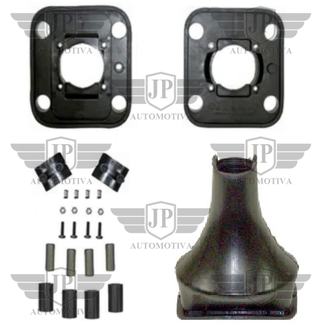 KIT SUPORTE ALAVANCA DE CAMBIO MB AXOR - JP Automotiva