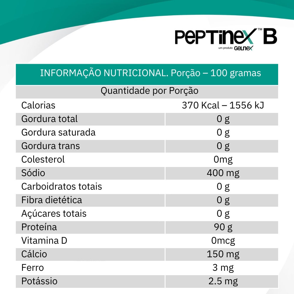 Colágeno Hidrolisado Gelnex - Pitada de Tempero | Loja Online