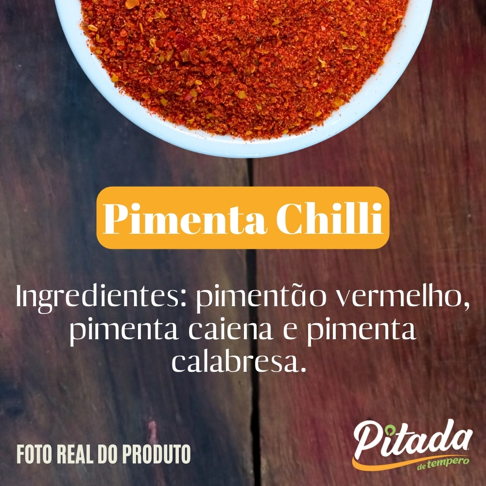 Pimenta Chilli - Pitada de Tempero | Loja Online
