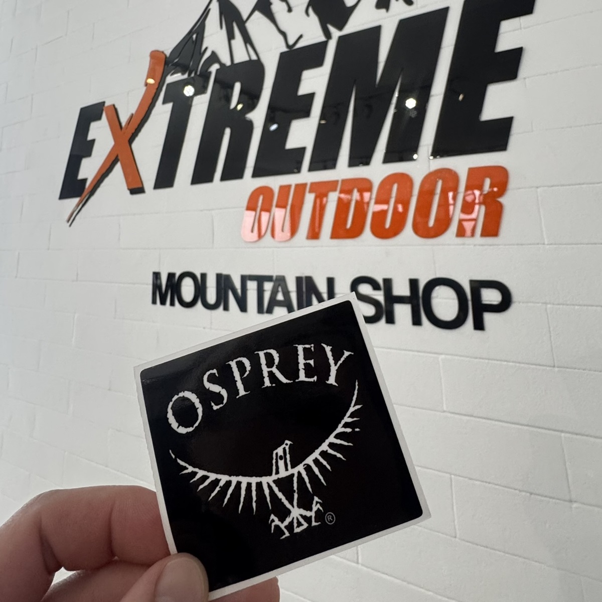 Adesivo Marca Osprey - Extreme Outdoor