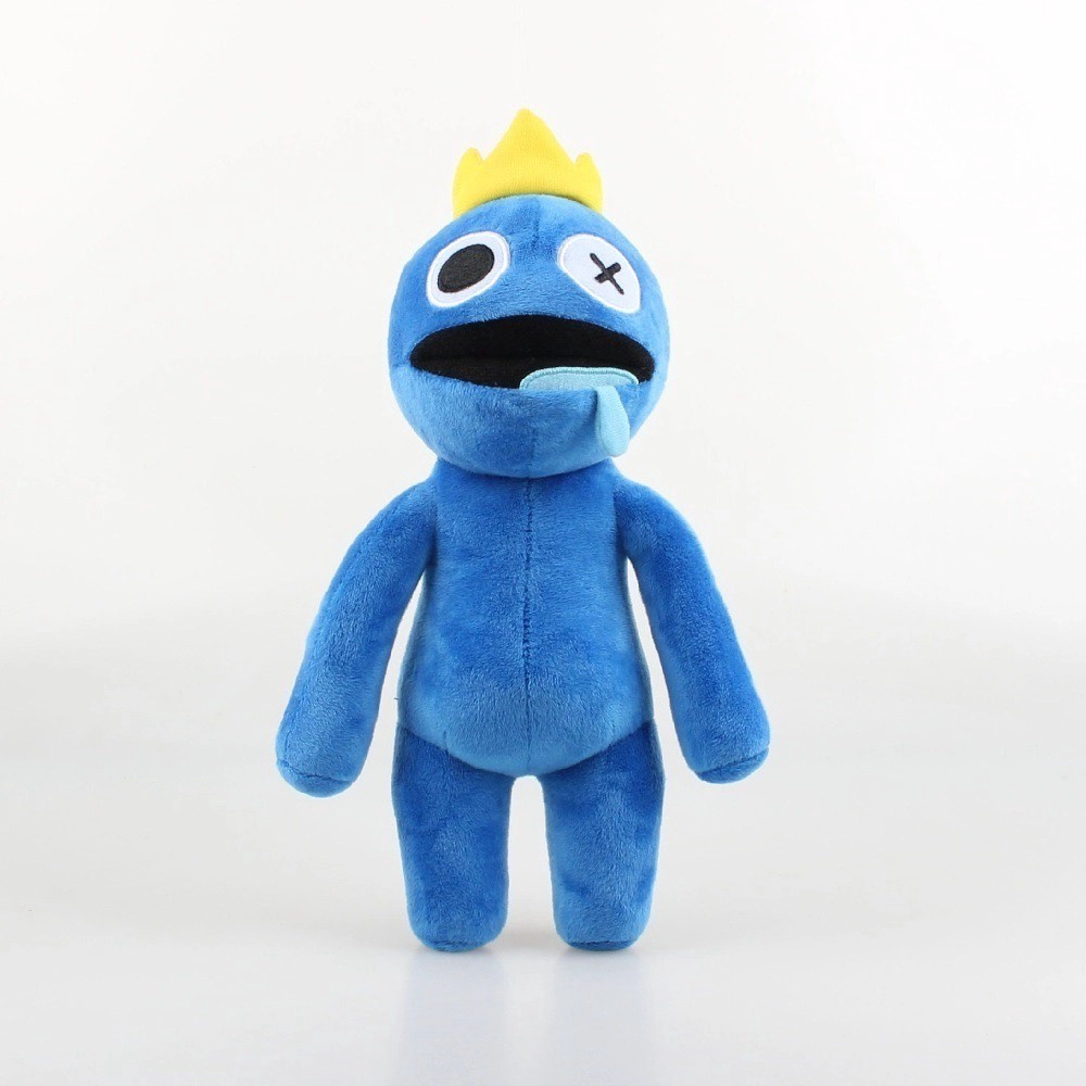 Kit Pelúcia Boneco Azul Babão e Verde Roblox Rainbow Friends - DuBaby ...