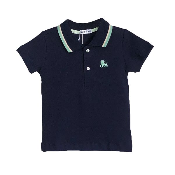 Conjunto Bebê Menino Polo Azul-Marinho Shorts Listrado - DuBaby - A ...