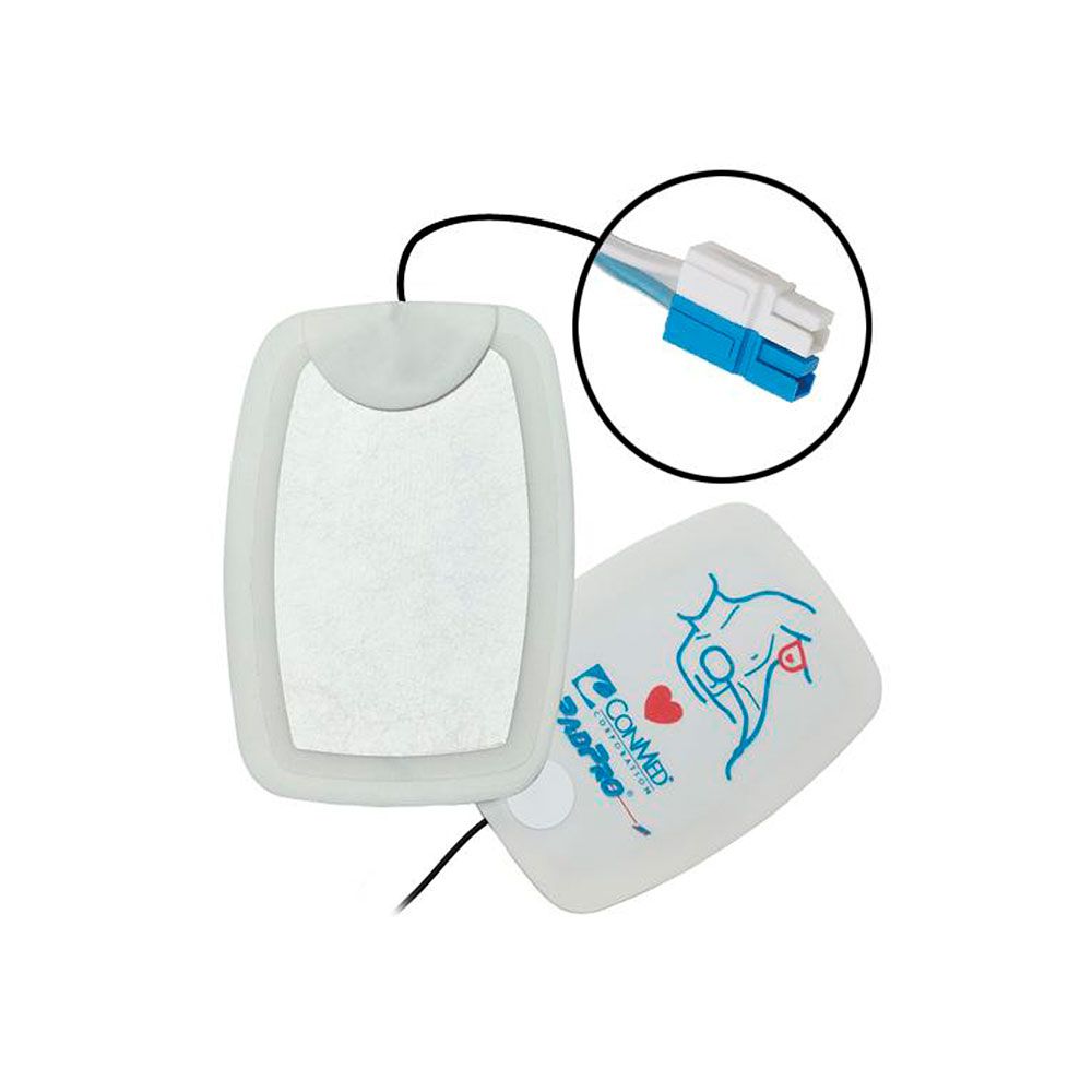 Eletrodo PadPro ConMed compatível com conector Universal - Medical Fast - Assessórios Hospitalares