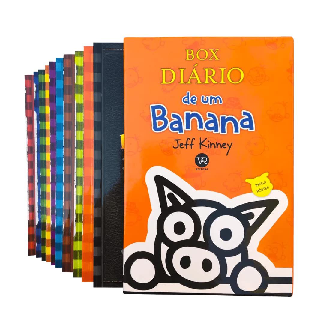 Box Diário de um banana -10 volumes - Jetplay ® - Soluções educacionais ...