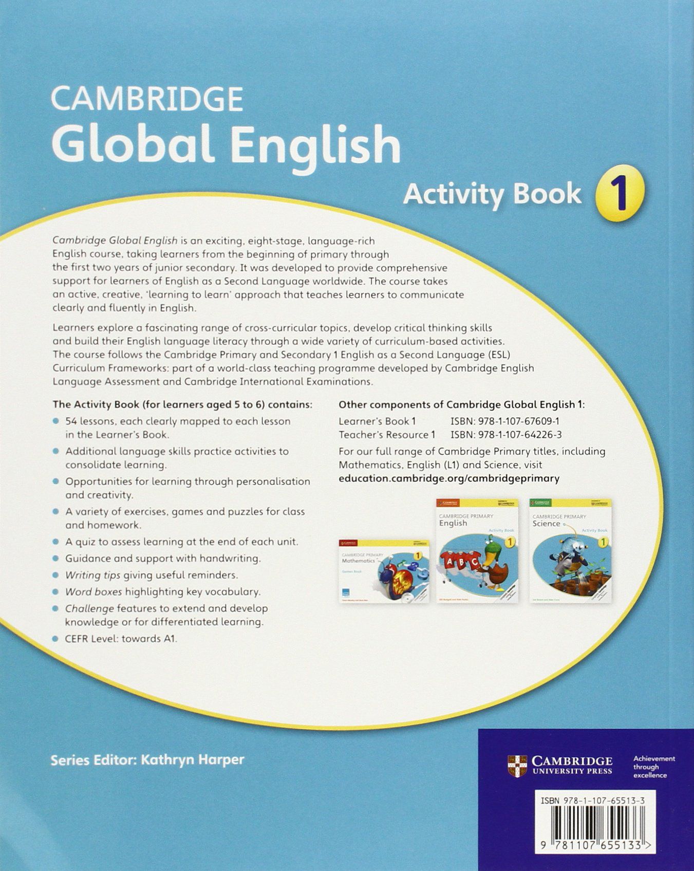 Cambridge Global English Stage 1 - Activity Book - 2º Ano - Jetplay ...