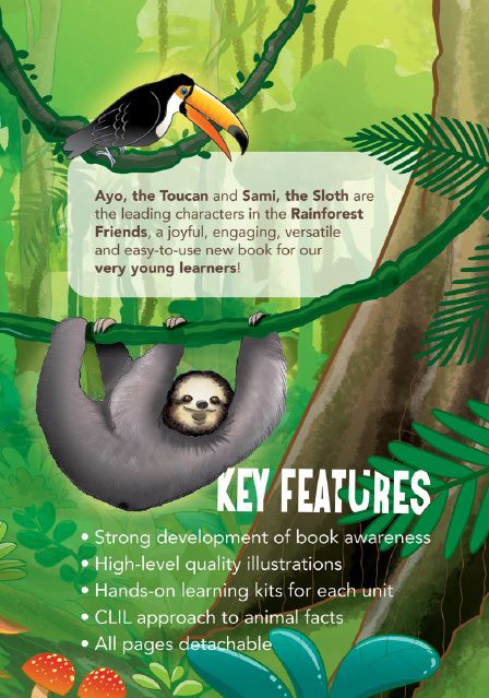 Rainforest Friends Student's Book - Nursery - Jetplay ® - Soluções ...