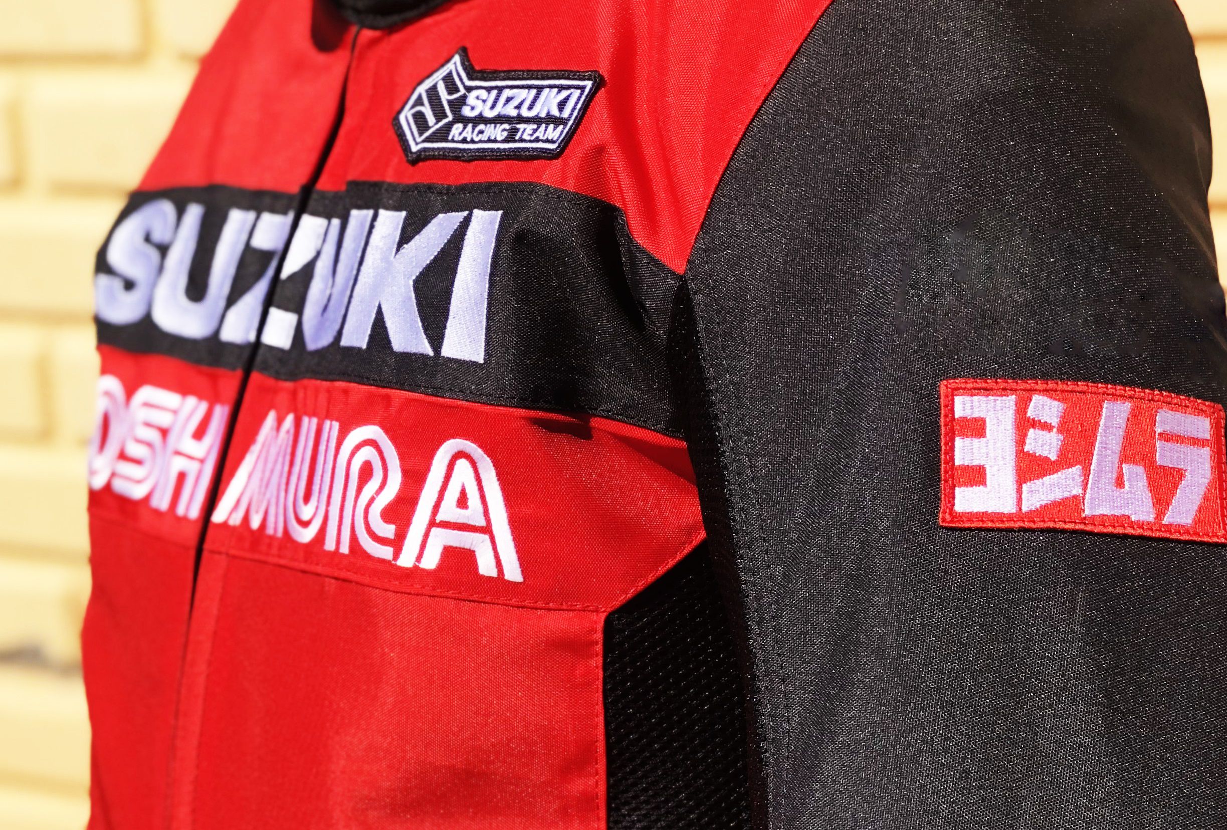 Jaqueta Suzuki Yoshimura Vermelho ou Preto Impermeável - Sparta Motors ...