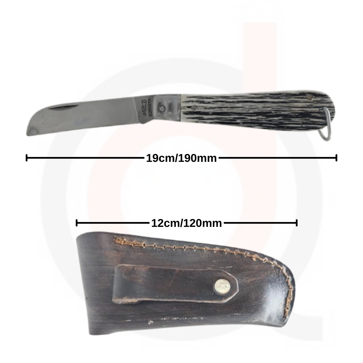 Canivete Profissional Eletricista Decapador + Bainha Corneta ...