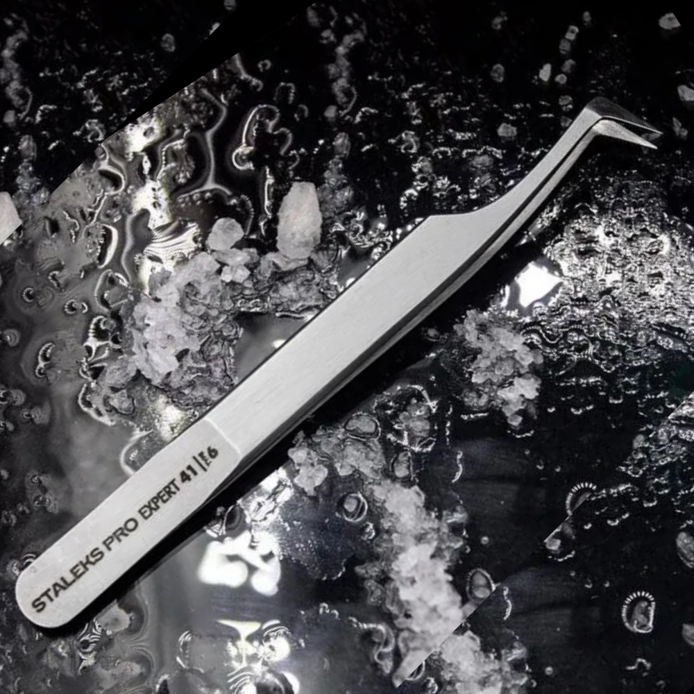 Pinça para Cílios Staleks Pro - TE-41-6 - Série Expert 41 - Loja ...