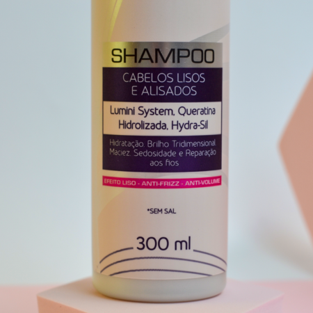 Shampoo para cabelos lisos Extreme Liss - liso mais liso Vizeme ...