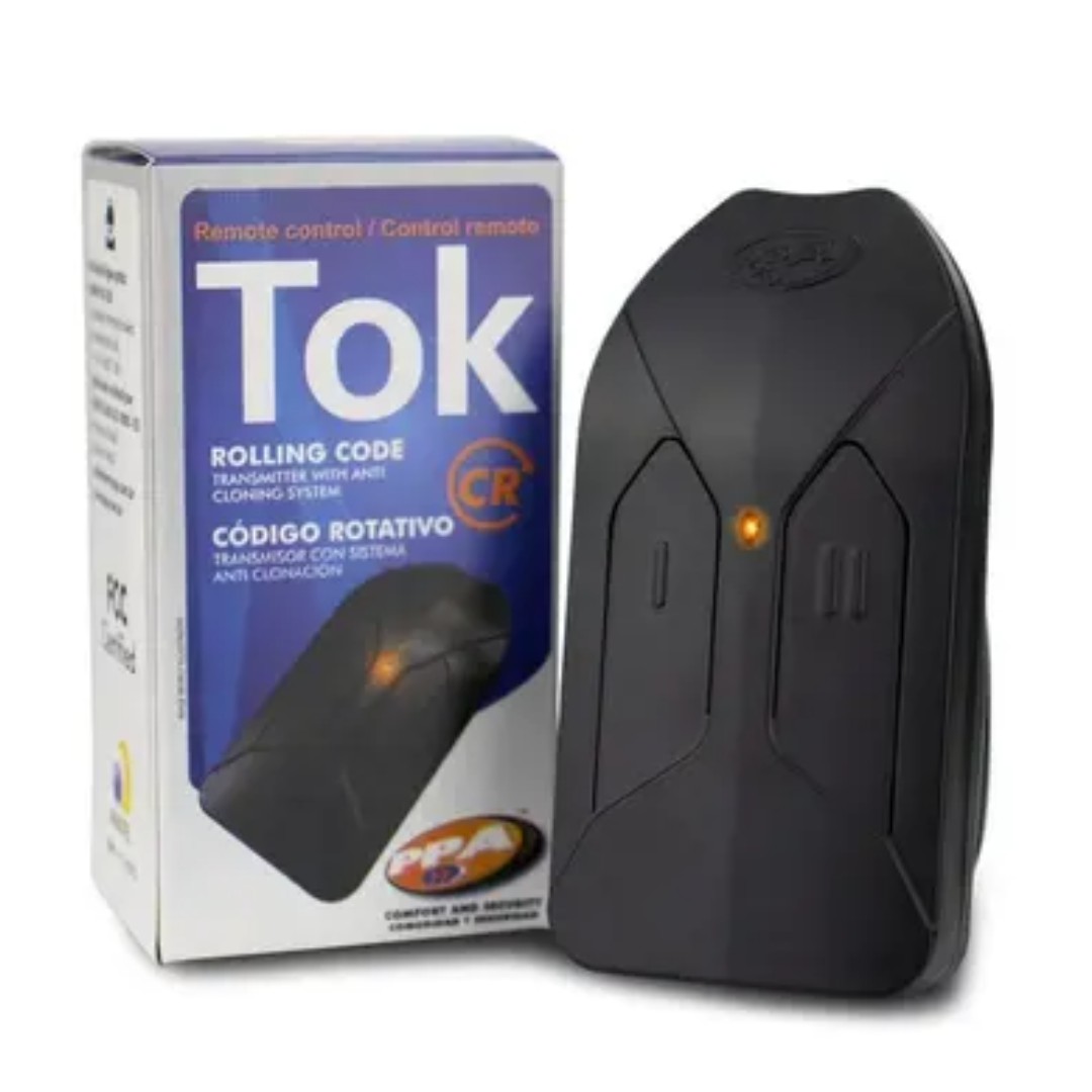 Controle Remoto PPA Tok 433mhz Dupla Tecnologia Portão - HBHUB - HB VIDROS