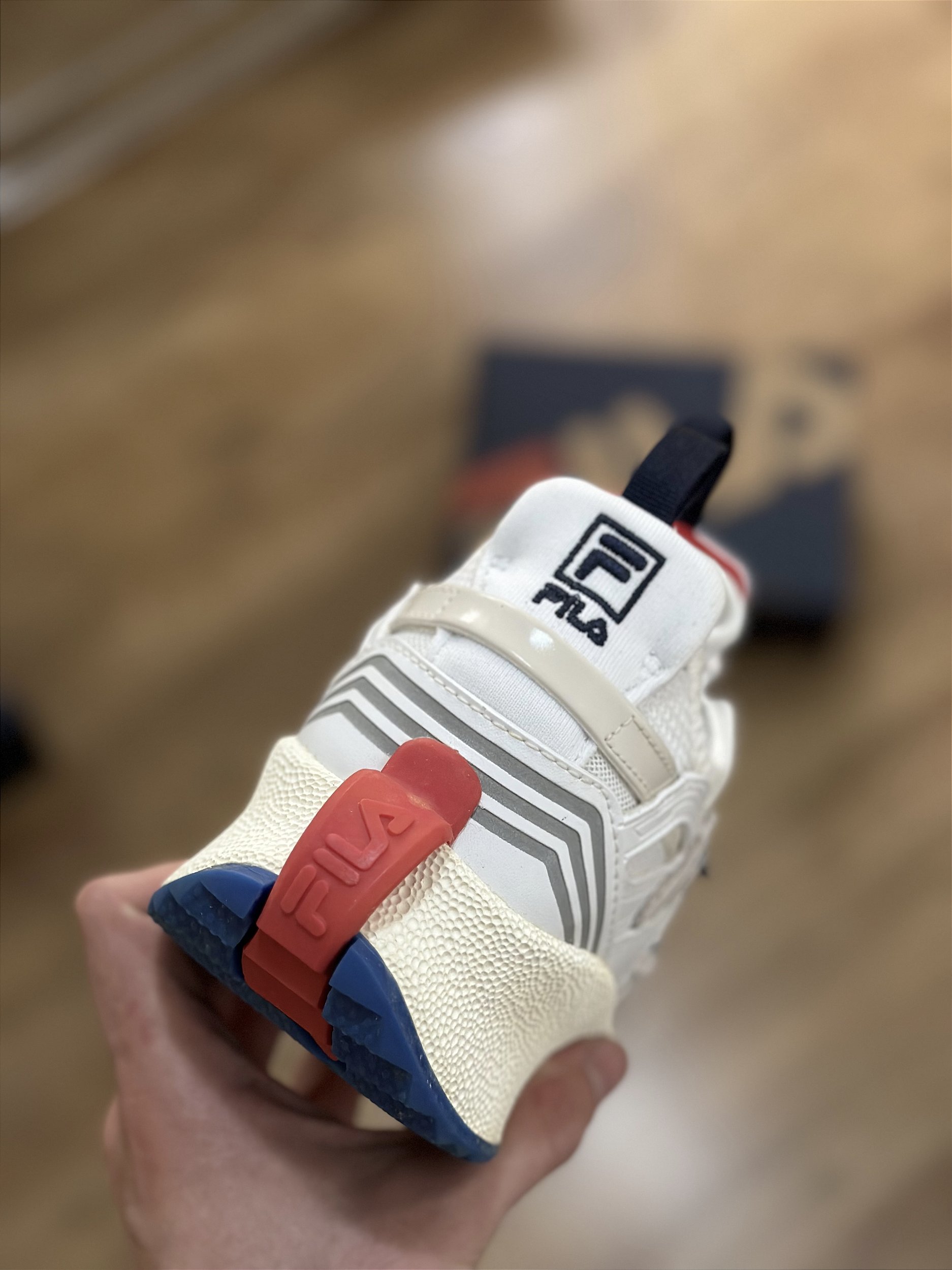 FILA FLOAT HALL (white/red) - Corre de Rua