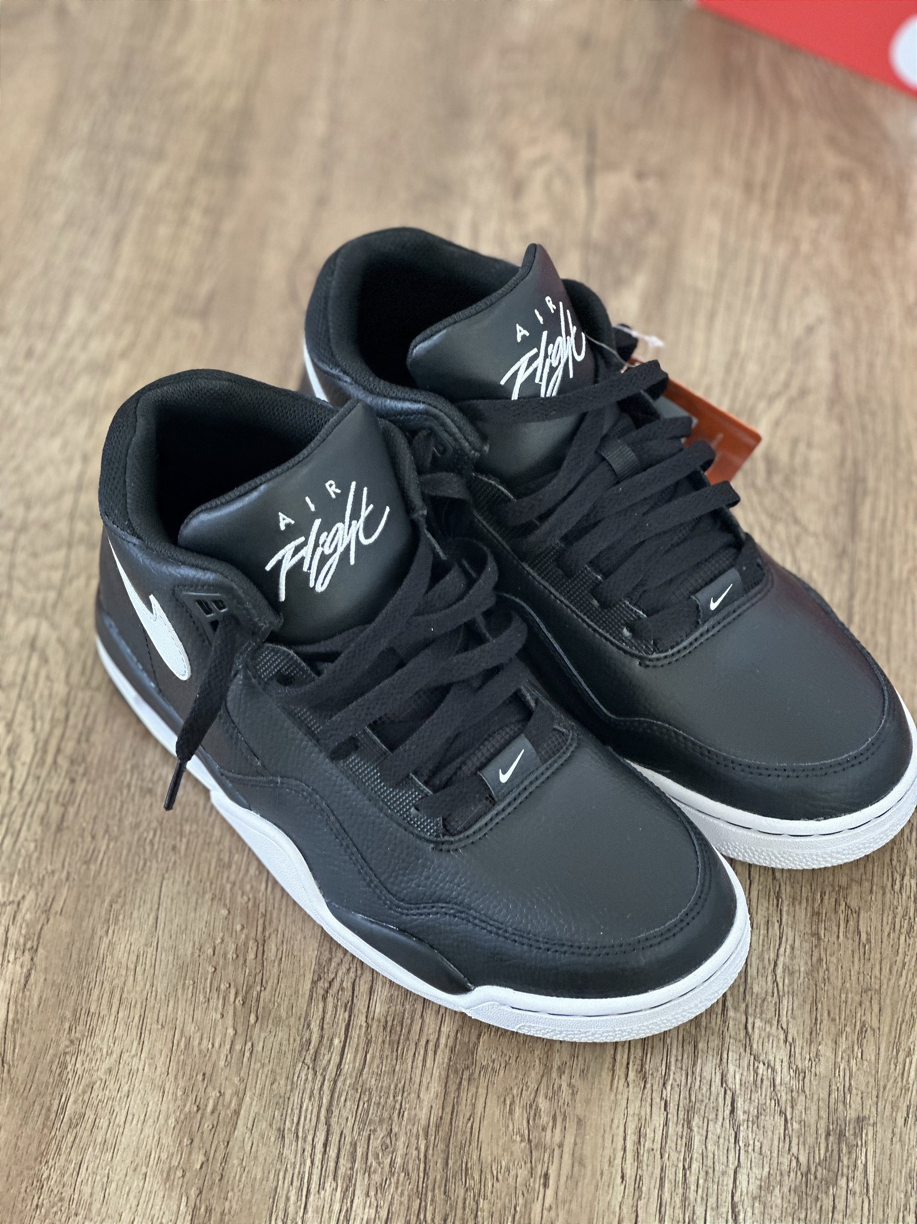 NIKE FLIGHT LEGACY (black/white) - Corre de Rua