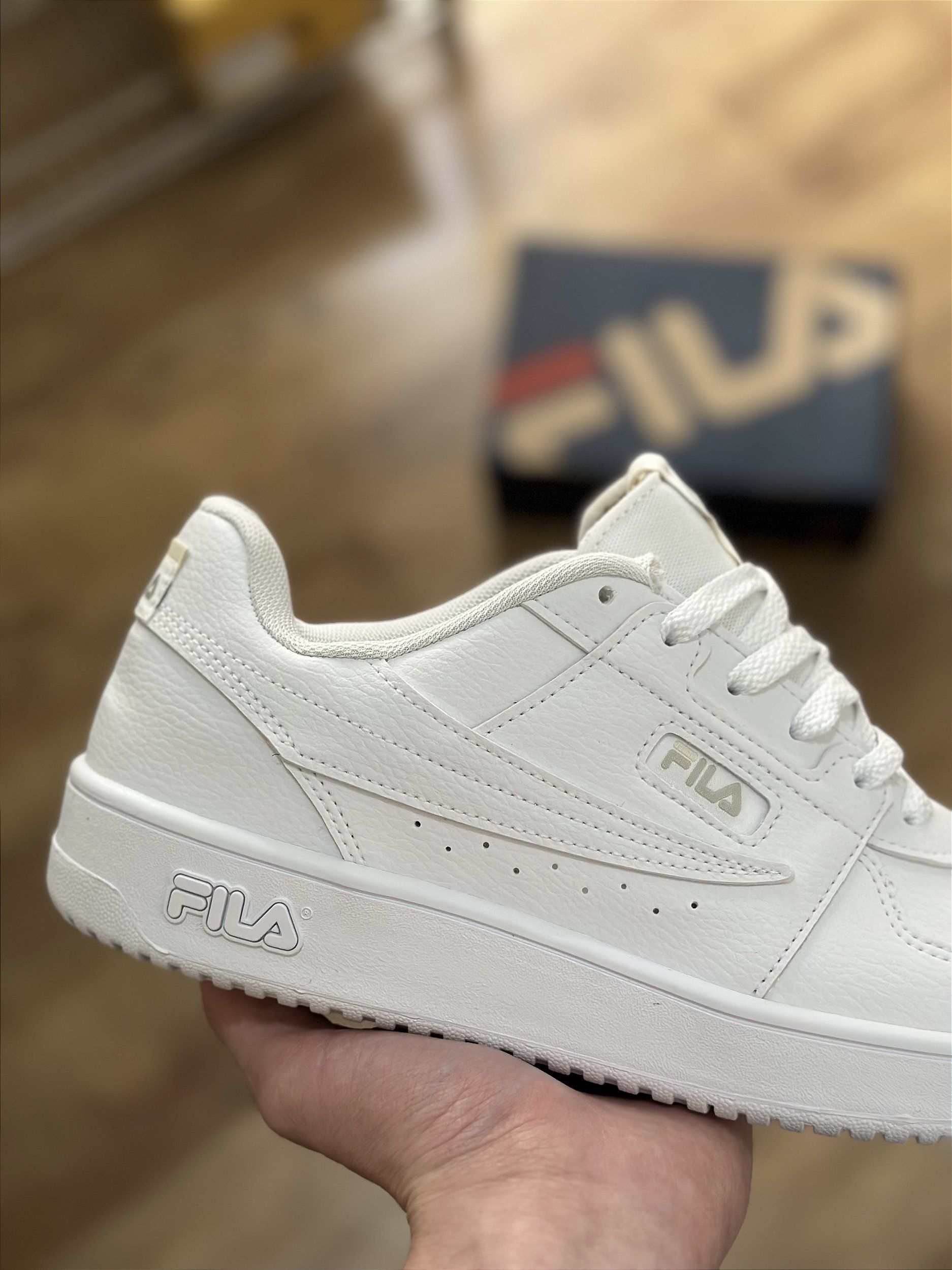 FILA ACD CLASSIC (white/white) - Corre de Rua