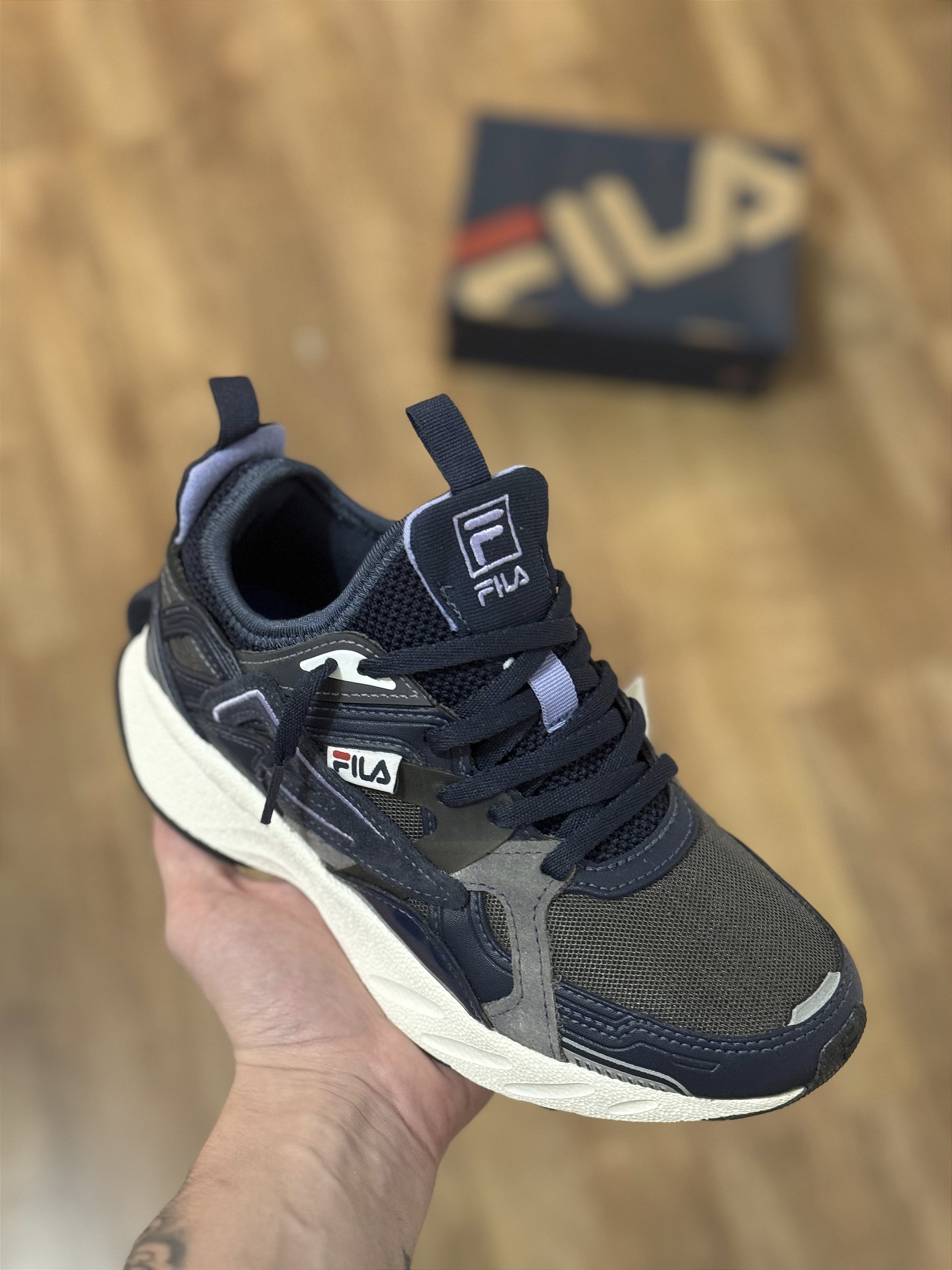 FILA FLOAT HALL (azul marinho) - Corre de Rua