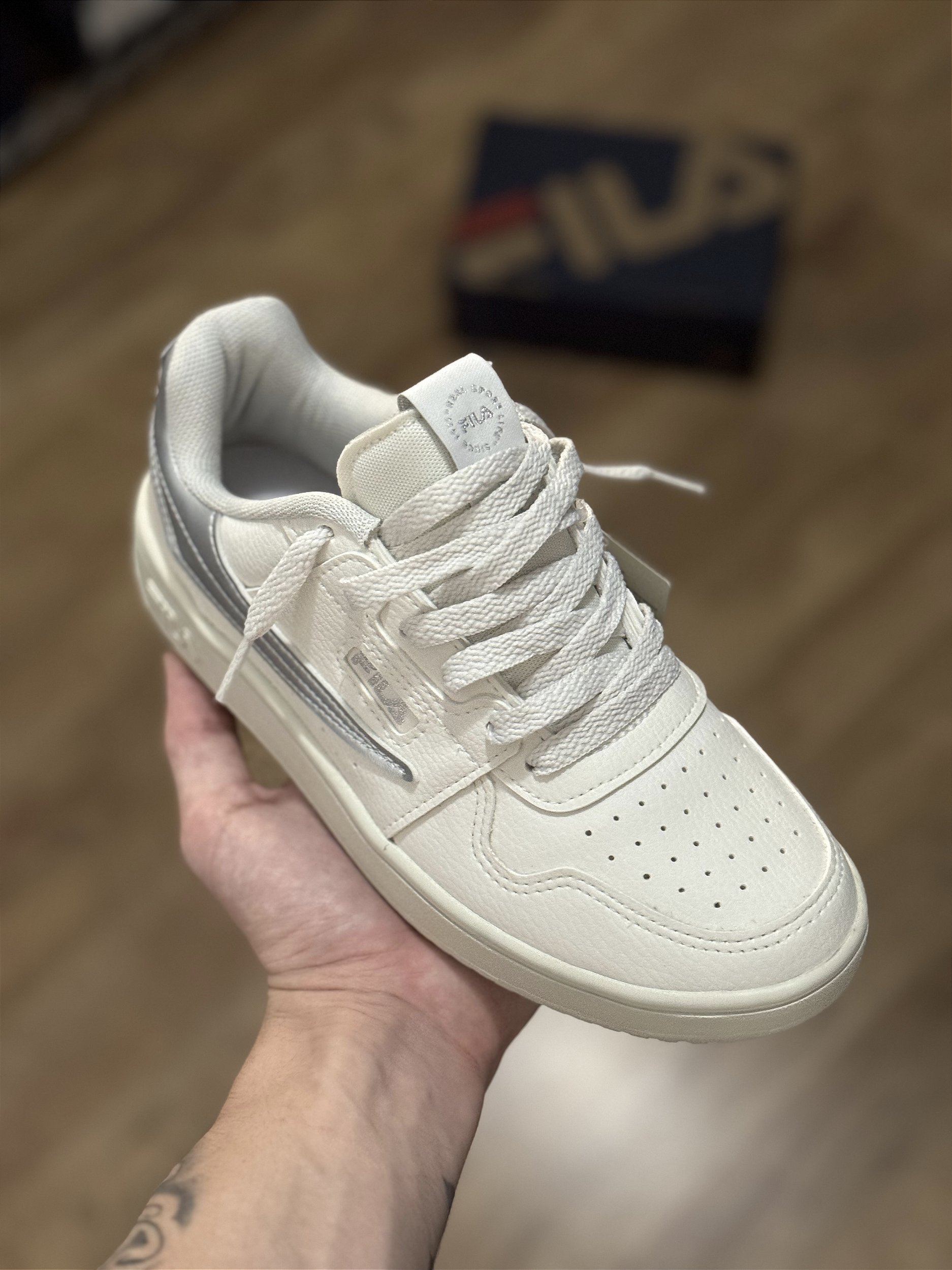 FILA ACD CLASSIC (Vaporous gray/Silver) - Corre de Rua