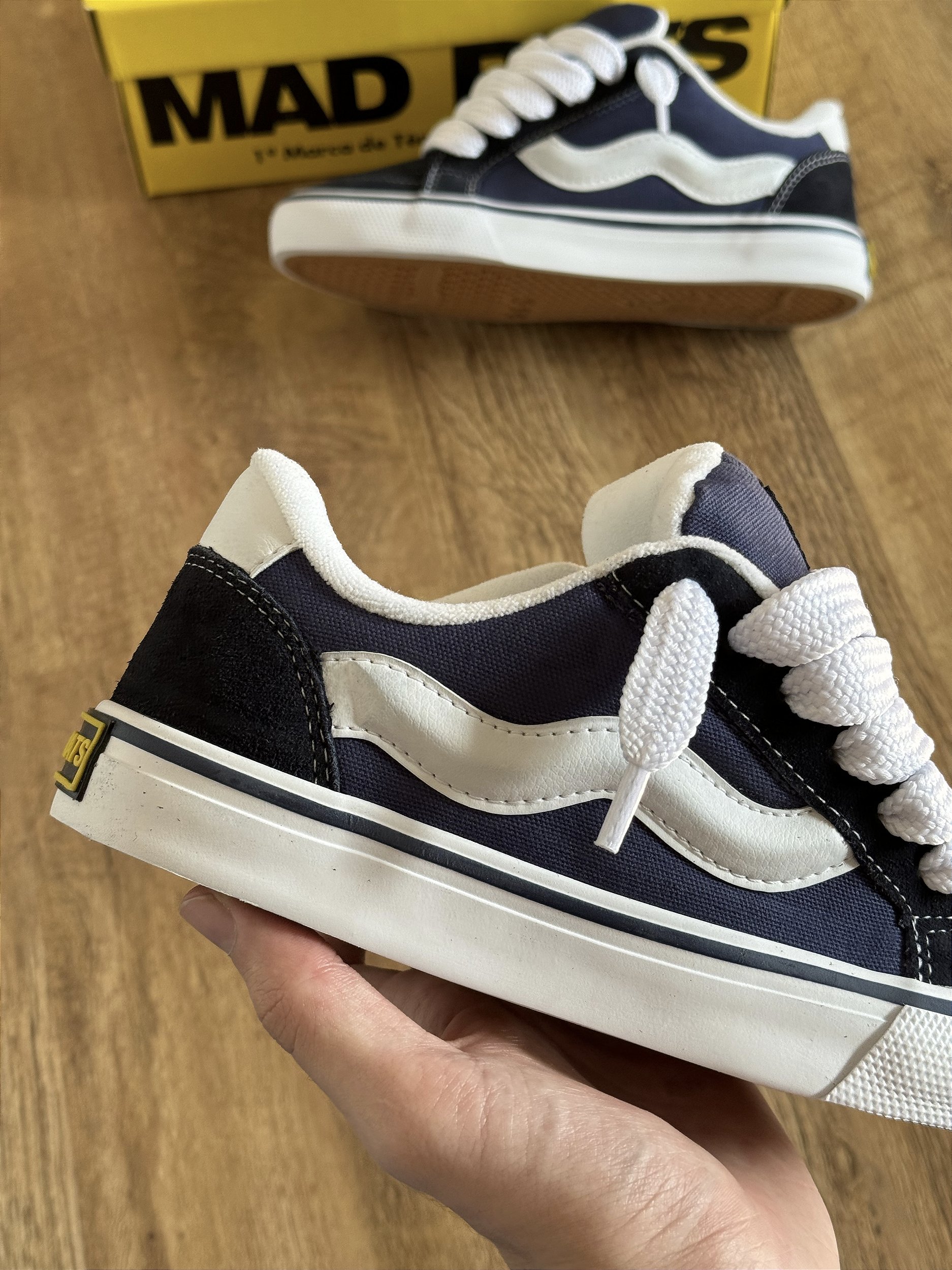 MAD RATS BULKY CLASSIC 90 (azul marinho) - Corre de Rua