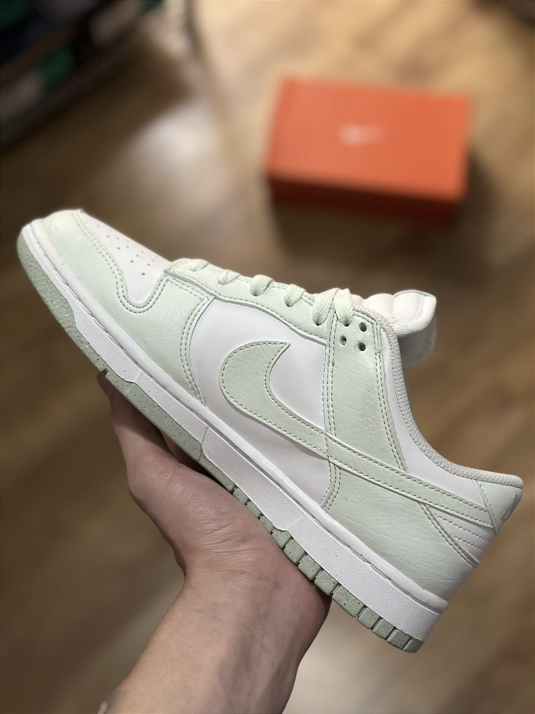 NIKE DUNK LOW NEXT NATURE “White & mint” - Corre de Rua
