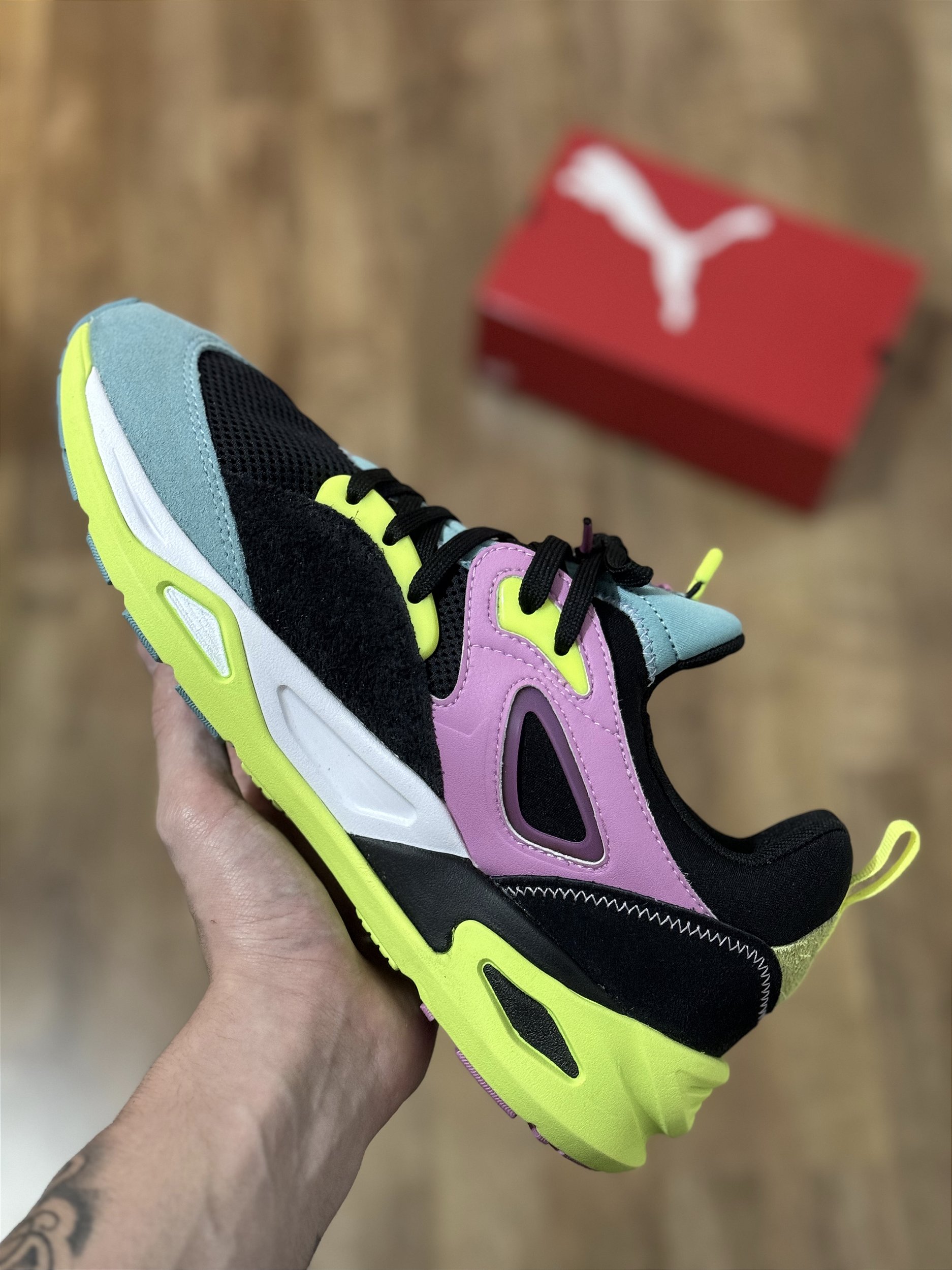 PUMA TRC BLAZE “colorido” - Corre de Rua