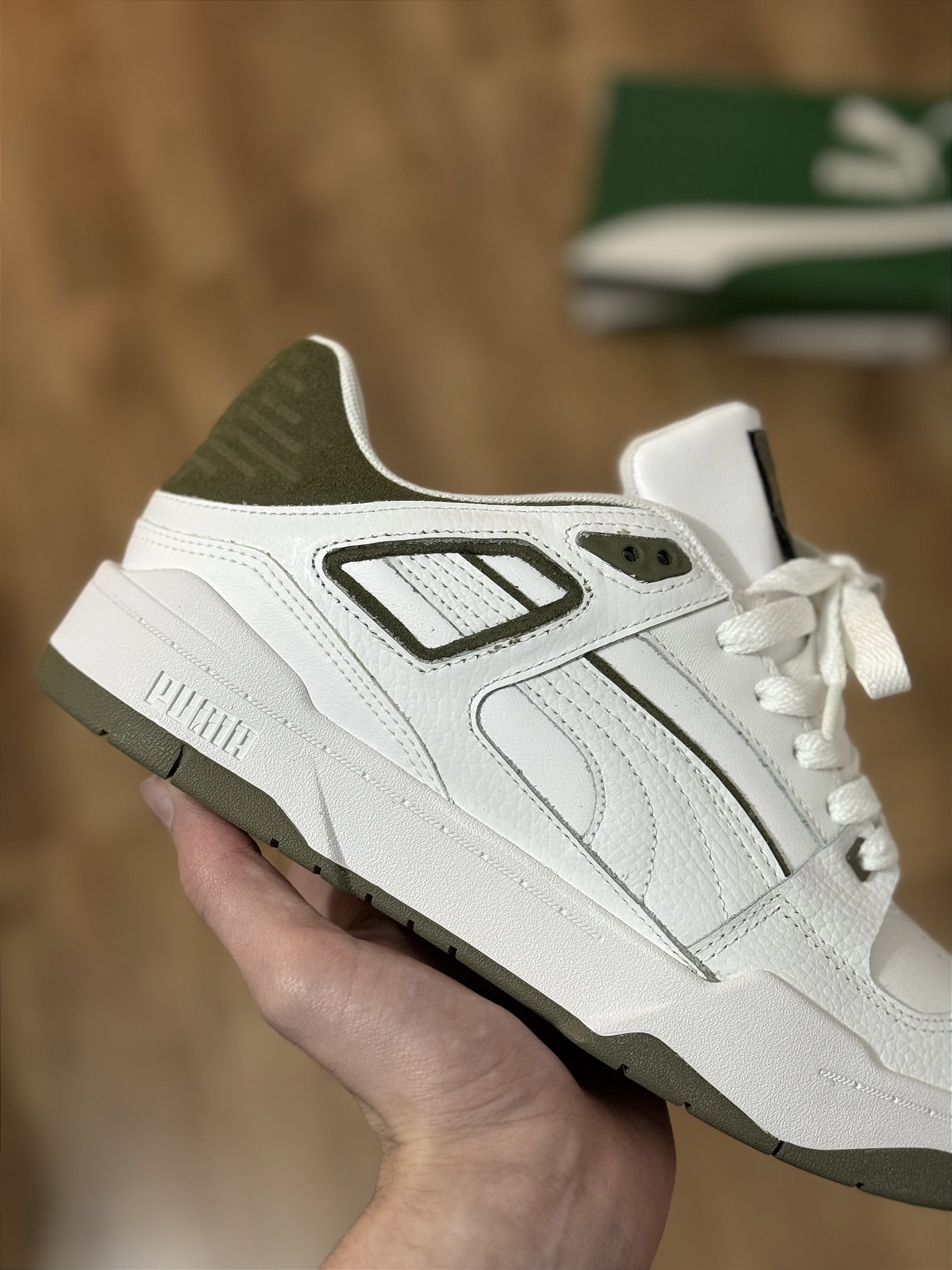 PUMA SLIPSTREAM (Olive) - Corre de Rua