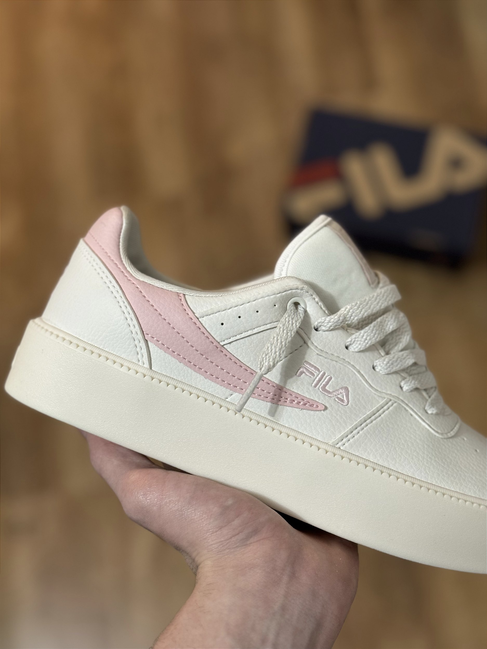 FILA FITNESS BOLD (vaporous gray/lotus) - Corre de Rua