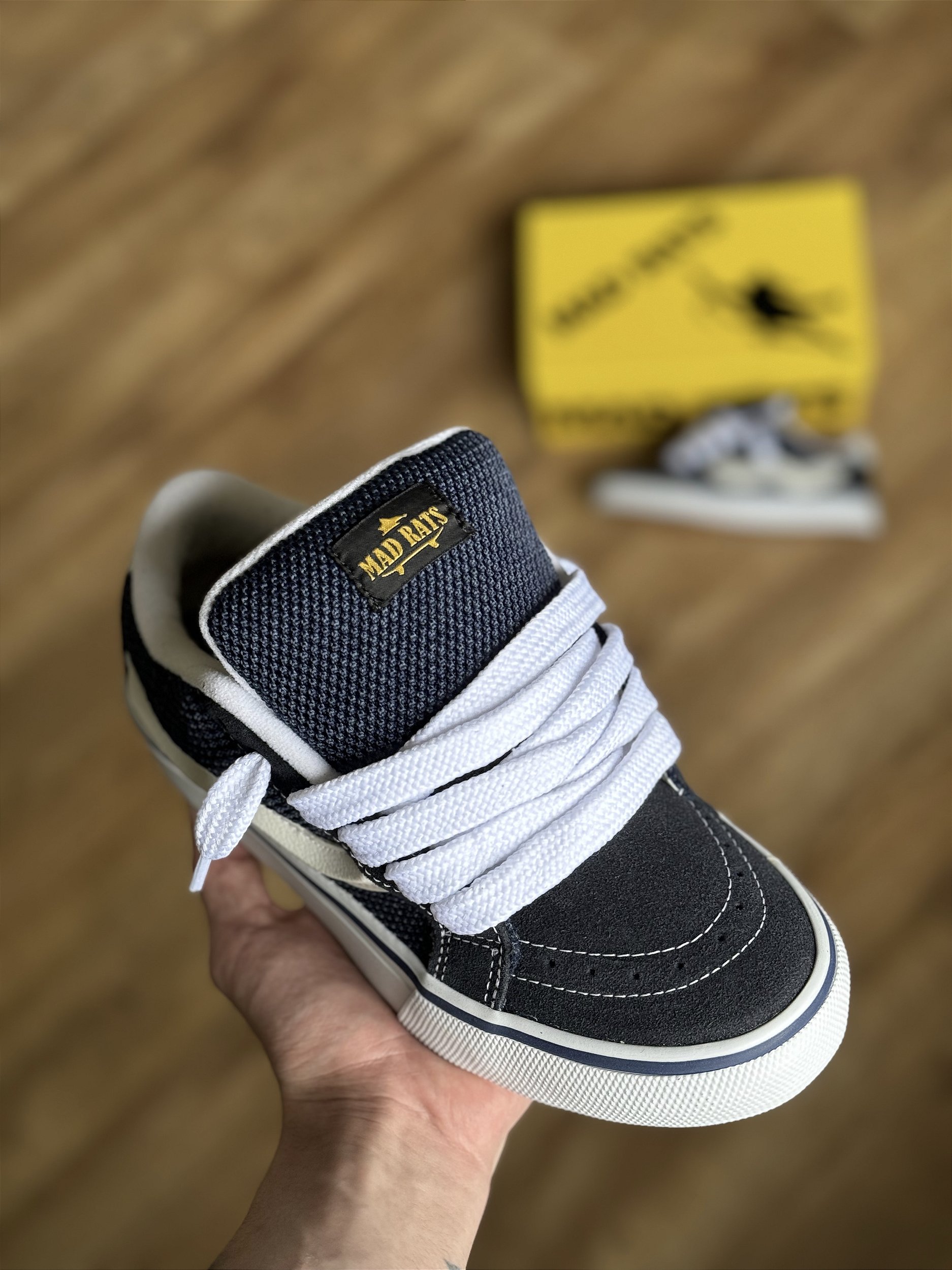 MAD RATS BULKY CLASSIC 90 NYLON (azul marinho) - Corre de Rua