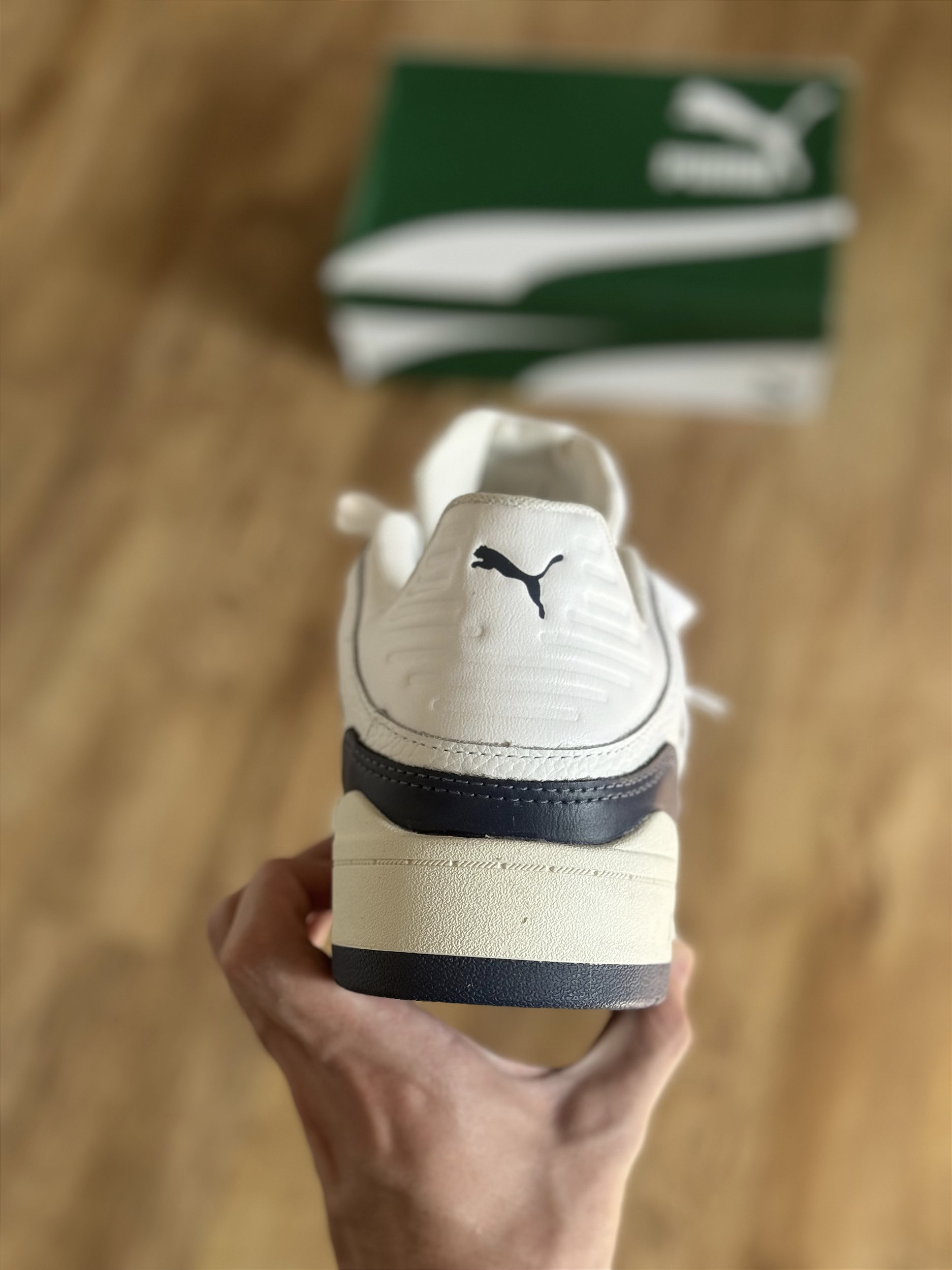 PUMA SLIPSTREAM (white/persian blue) - Corre de Rua