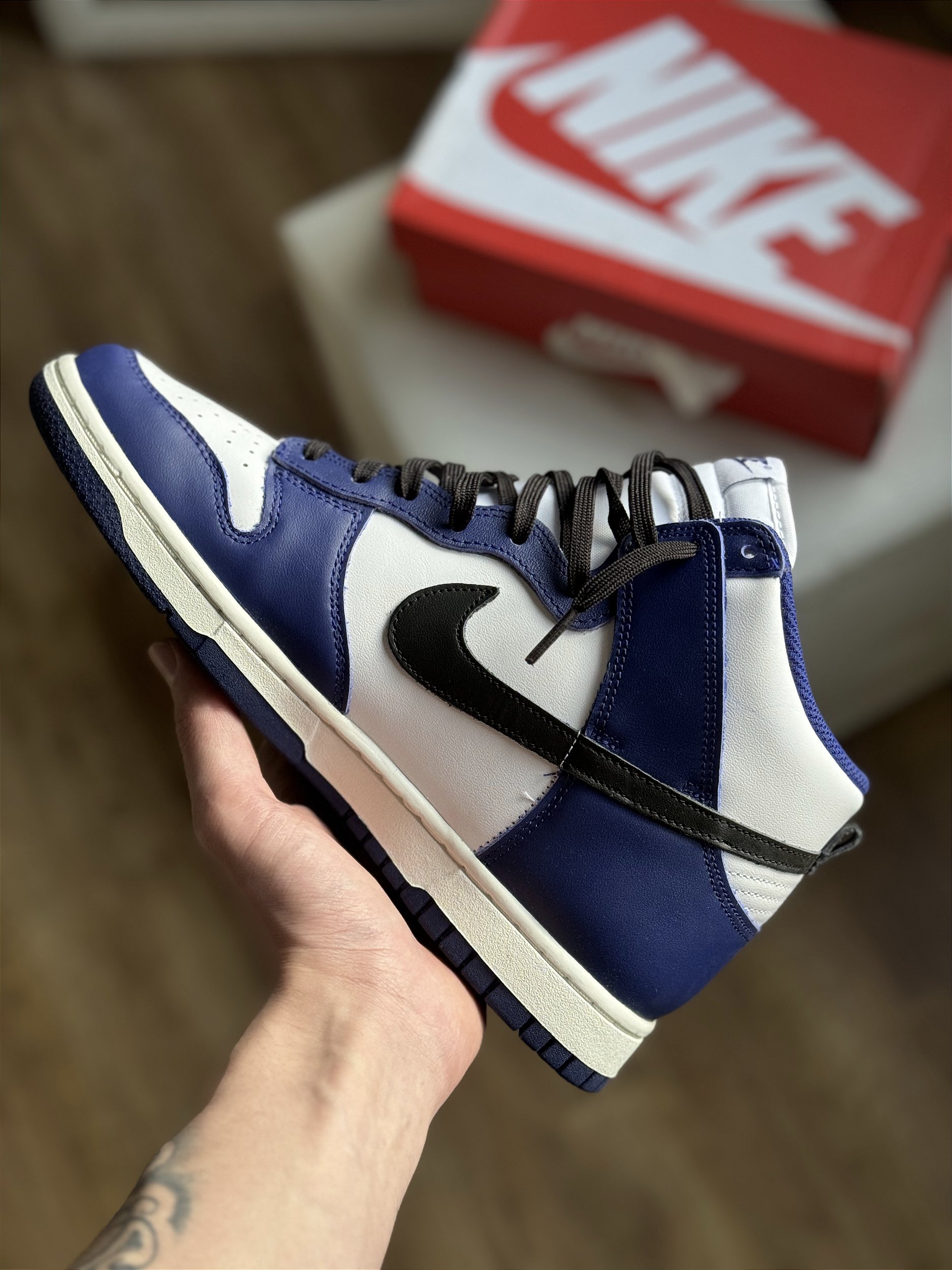 NIKE DUNK HIGH (royal blue) - Corre de Rua
