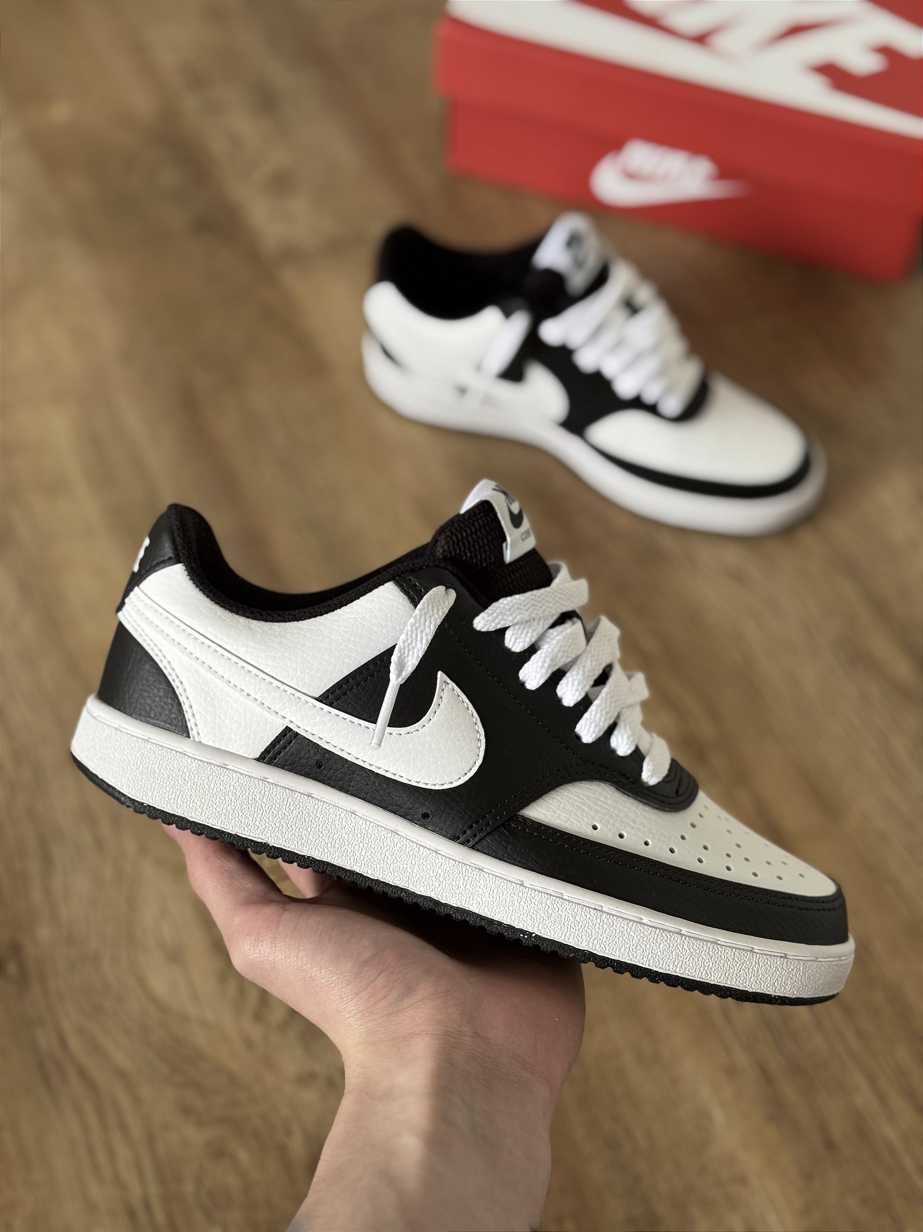NIKE COURT VISION (panda) - Corre de Rua