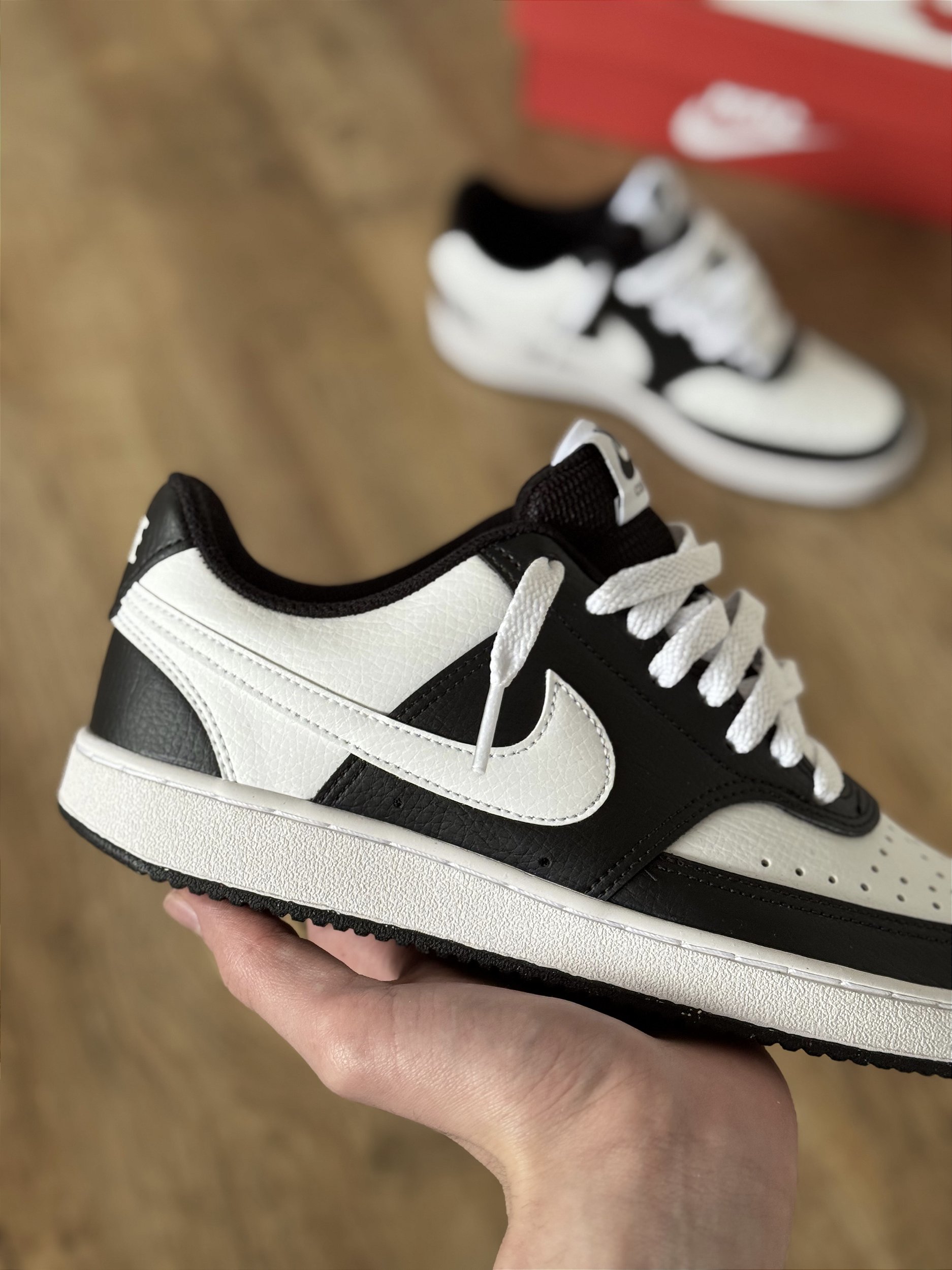 NIKE COURT VISION (panda) - Corre de Rua