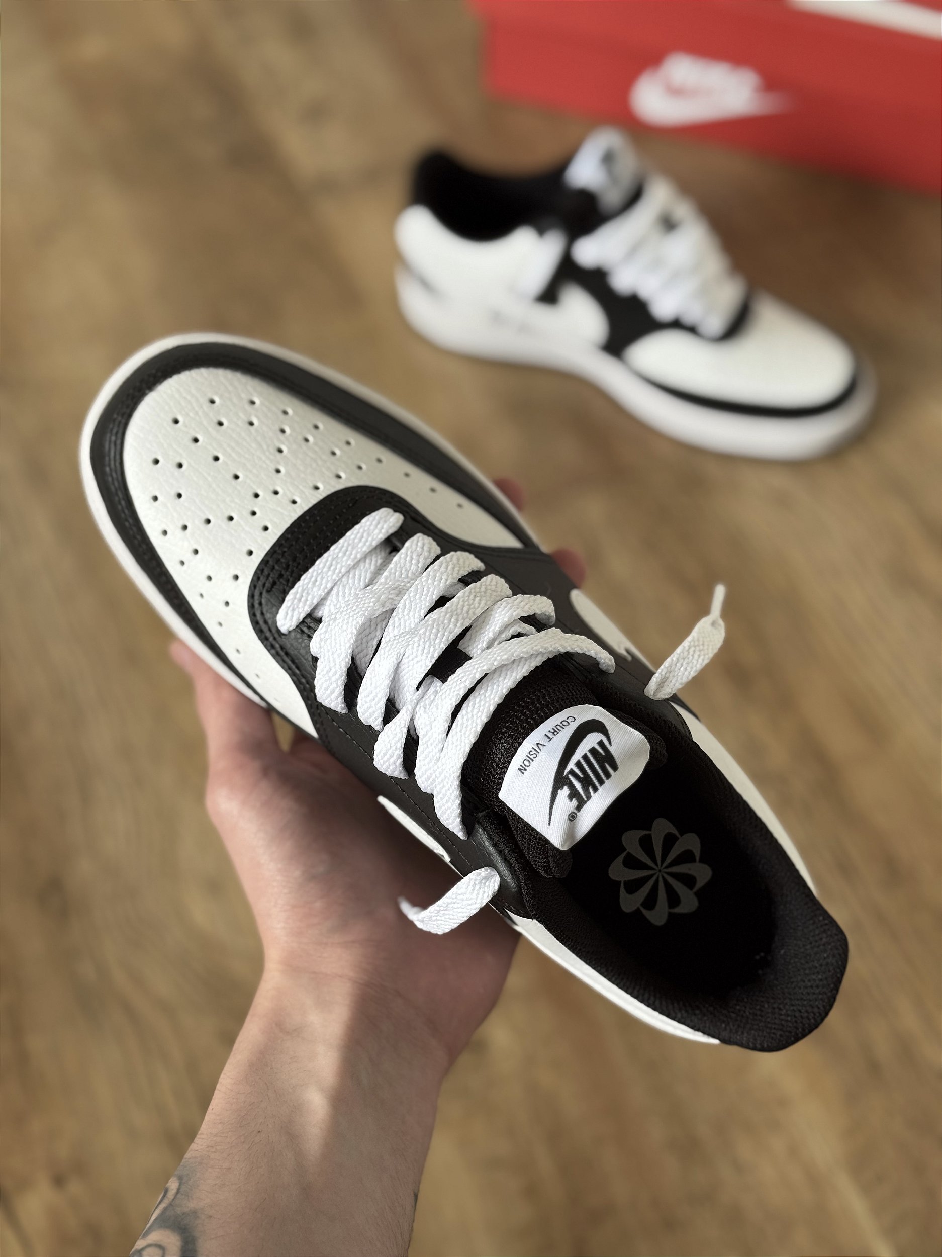 NIKE COURT VISION (panda) - Corre de Rua