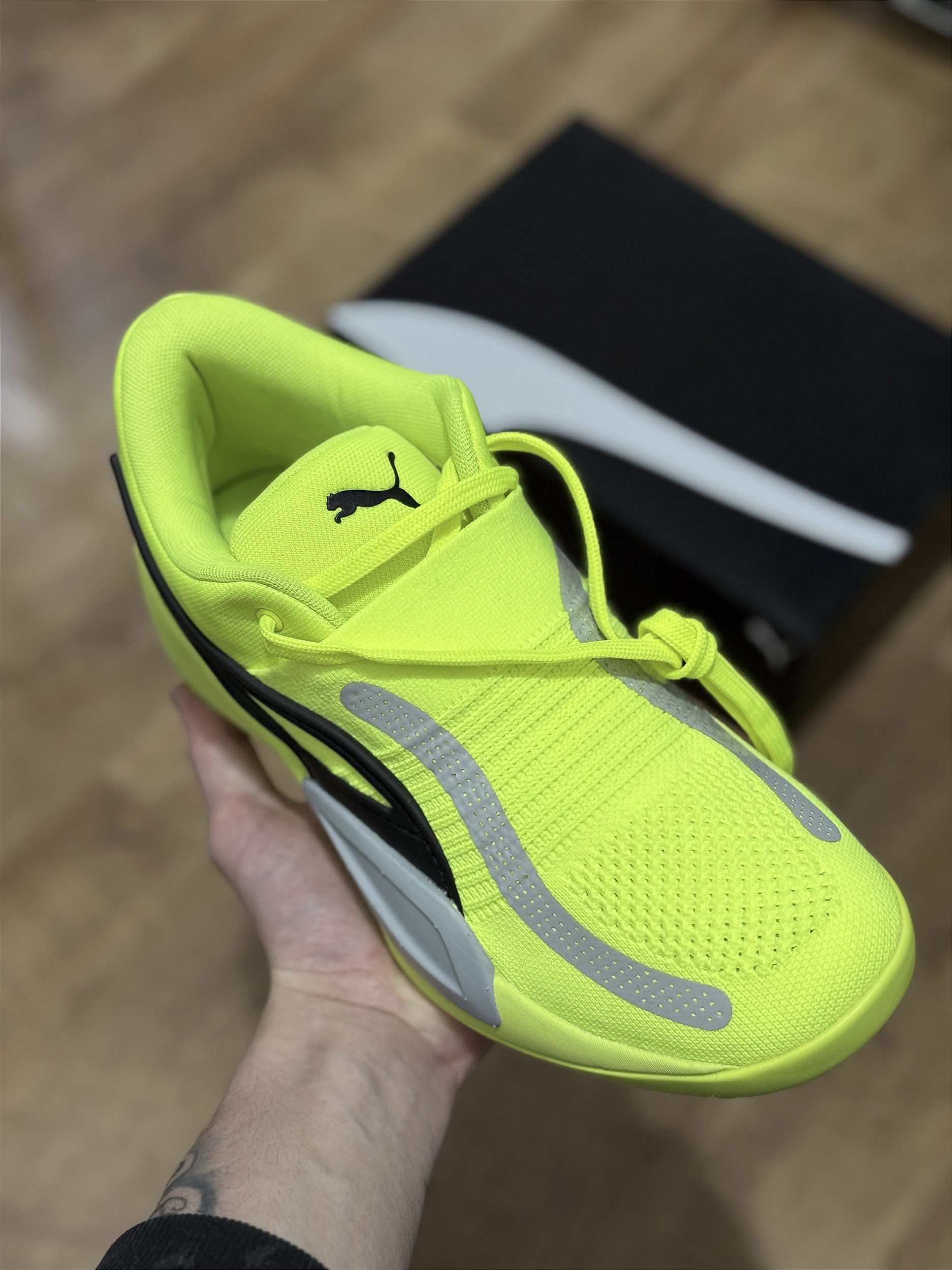 PUMA RISE NITRO (lime squeeze) - Corre de Rua