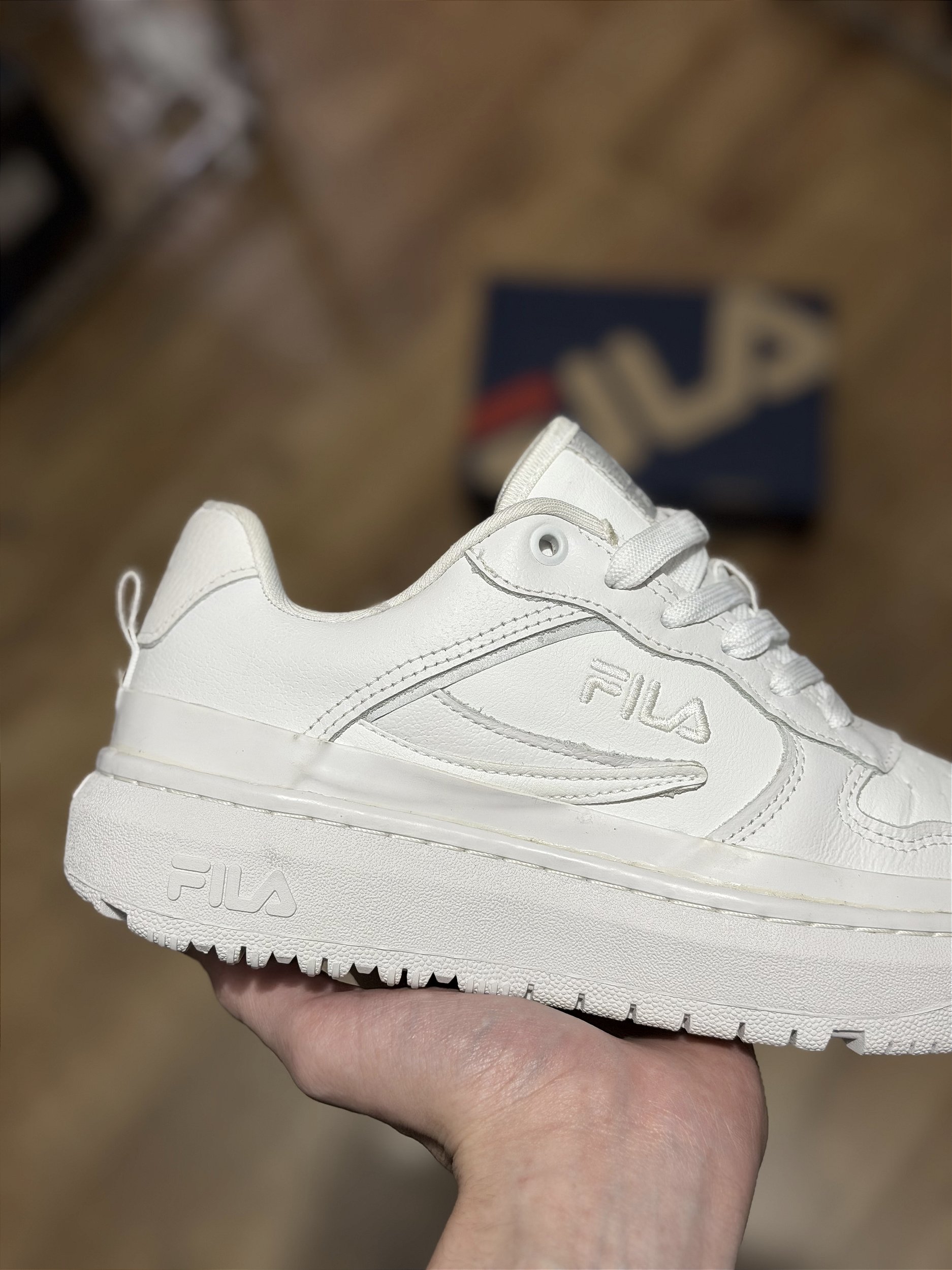 FILA FX-100 (branco) - Corre de Rua