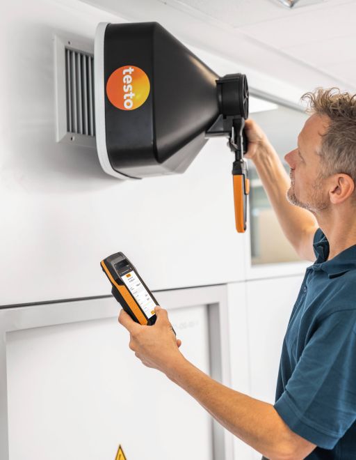 Kit de Corrente Testo 400 com Sonda de Fio Térmico - Testo 0563 0400 71 ...