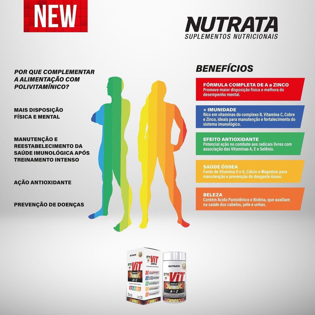 Nutravit Complex (Multivitaminico) - Nutrata - BS Nutrition ...