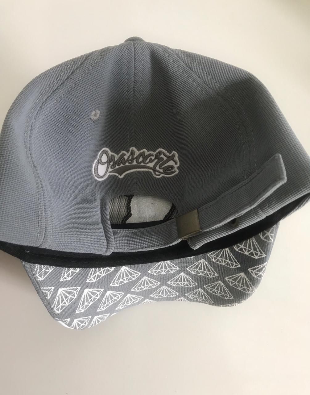 Bone aba curva strapback emborrachado XT660 - LOJA OSASCORTE GRAU & CORTE