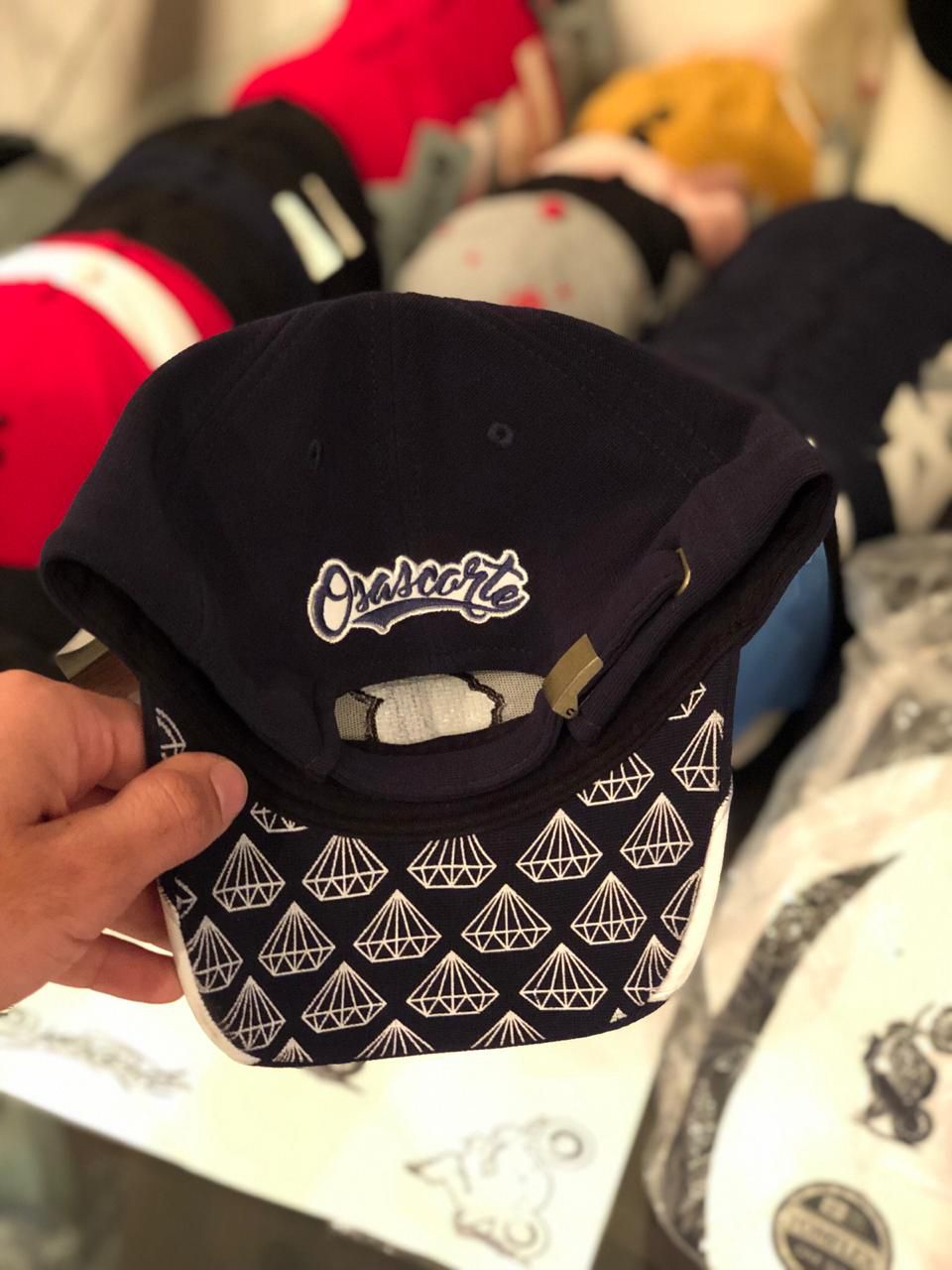 Bone aba curva strapback emborrachado XT660 - LOJA OSASCORTE GRAU & CORTE